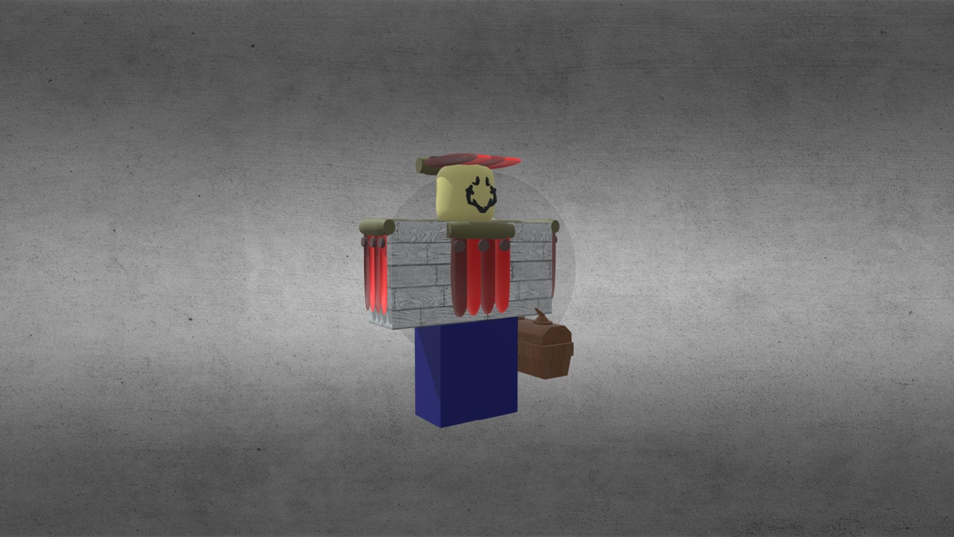 Man of 7 shingles roblox mugen - 3D model by Frooitpebbles ...