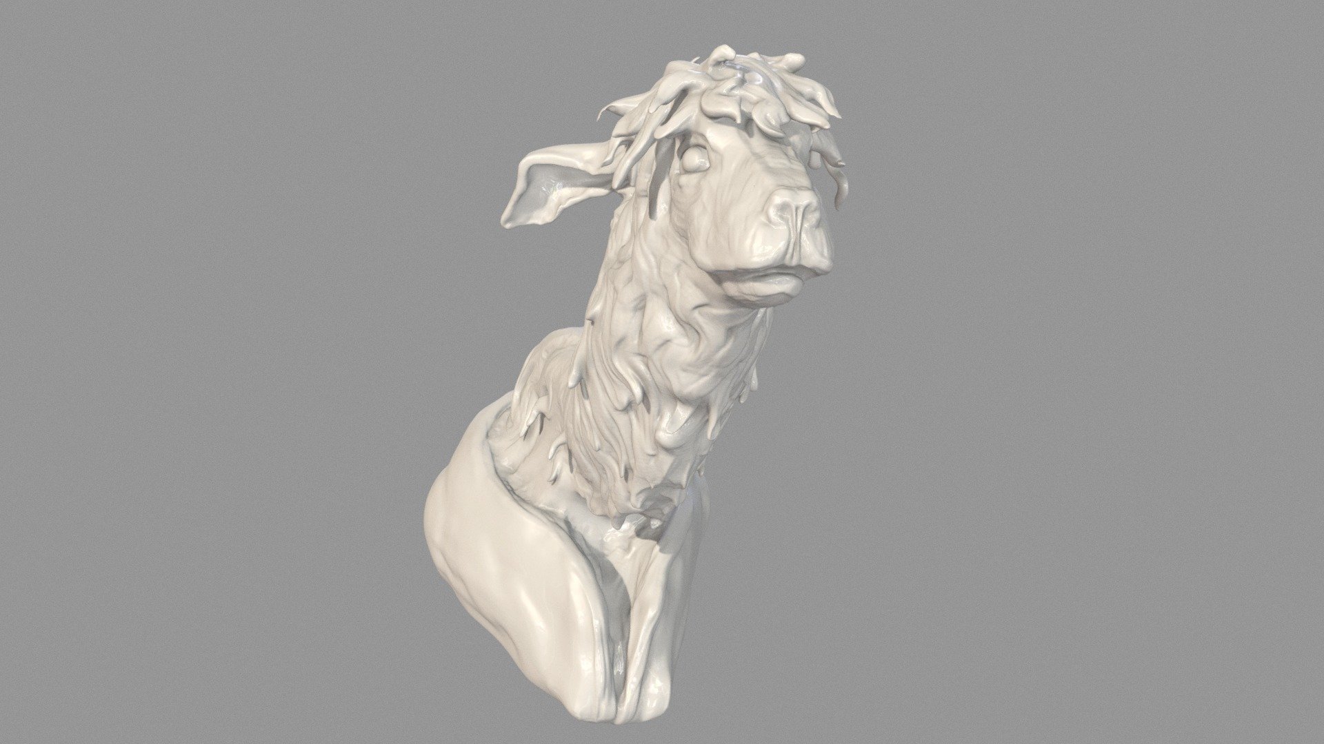 SculptJanuary 2016 - Fur - 3D model by zuggamasta [2d34653] - Sketchfab