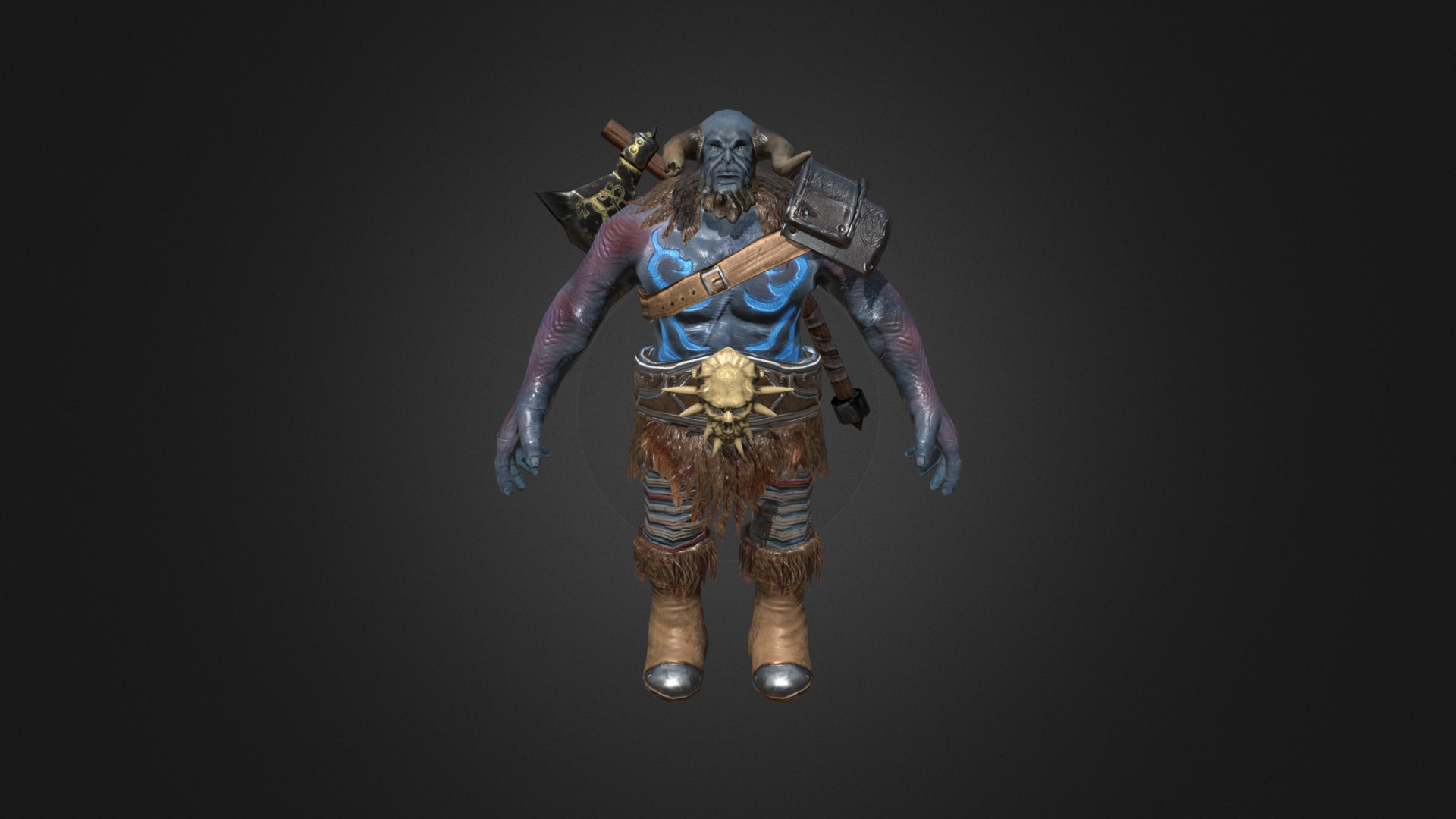 Troll - 3D model by Funframe (@Rungrawin.Normalman) [2d362fa] - Sketchfab