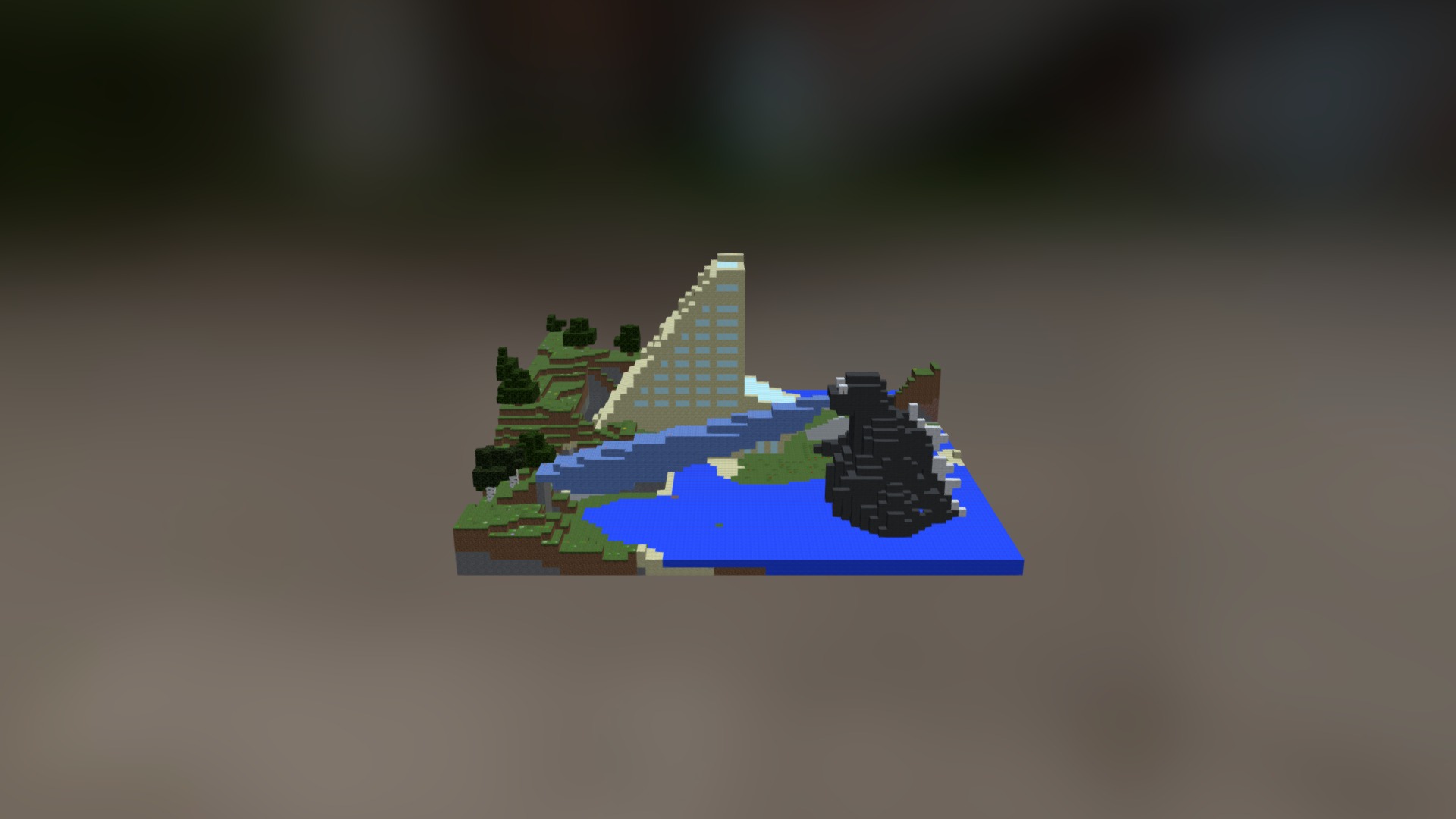 Minecraft My World Scene Shot 001 - 3D model by tomonori [2d36db7 ...
