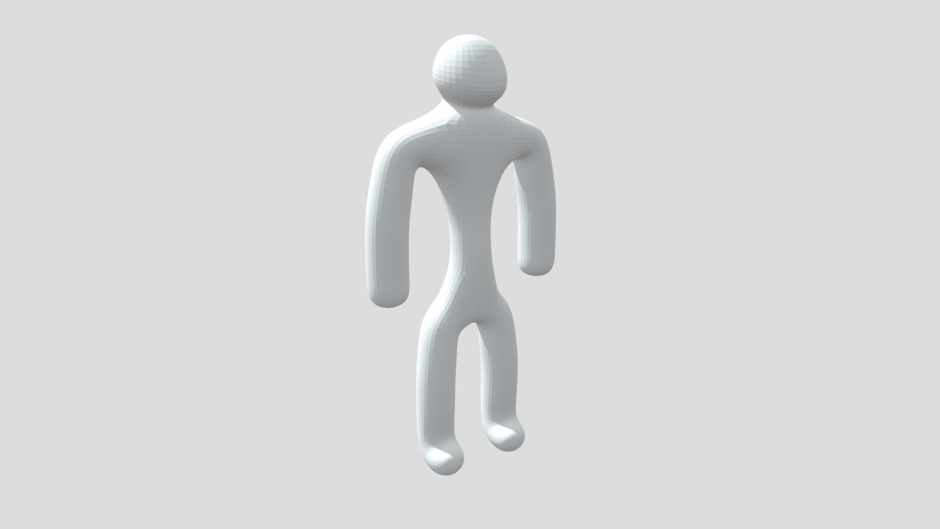Stickman 2 - Download Free 3D model by Lion (@levkost777) [2d372d8 ...