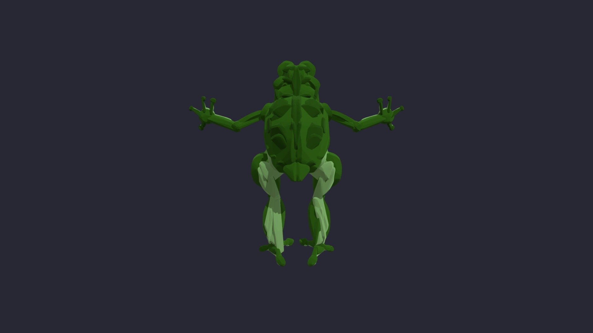la rana - Download Free 3D model by fabianpintura [2d37e80] - Sketchfab
