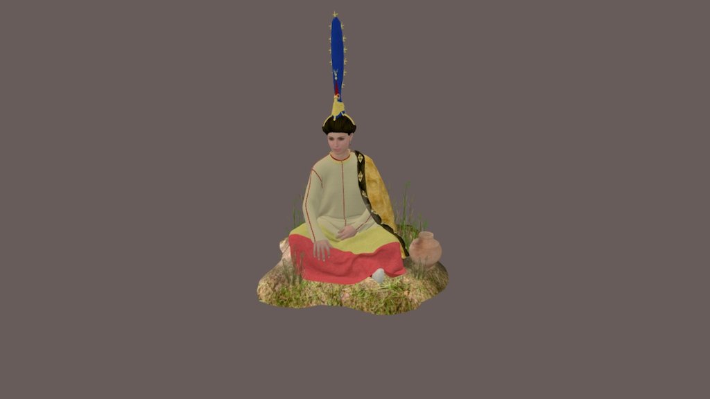 Princess Ukok - 3D model by Peresvet3D [2d3844a] - Sketchfab