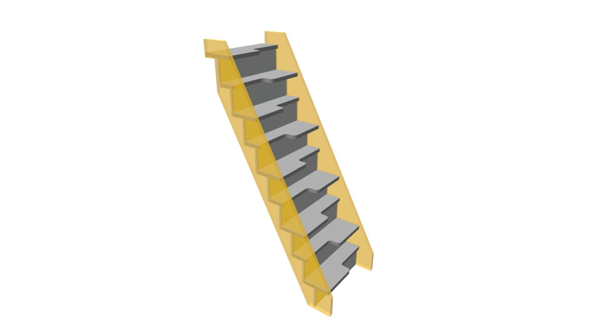 space saver 9 riser - 3D model by TKstairs.com (@tkstairs) [2d3888a ...
