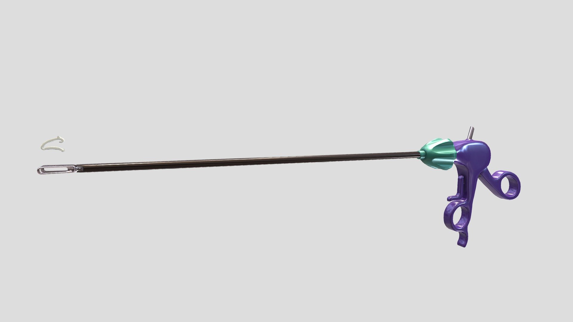 Hemo-O-Lock Applicator Laparoscopic forceps - 3D model by ...