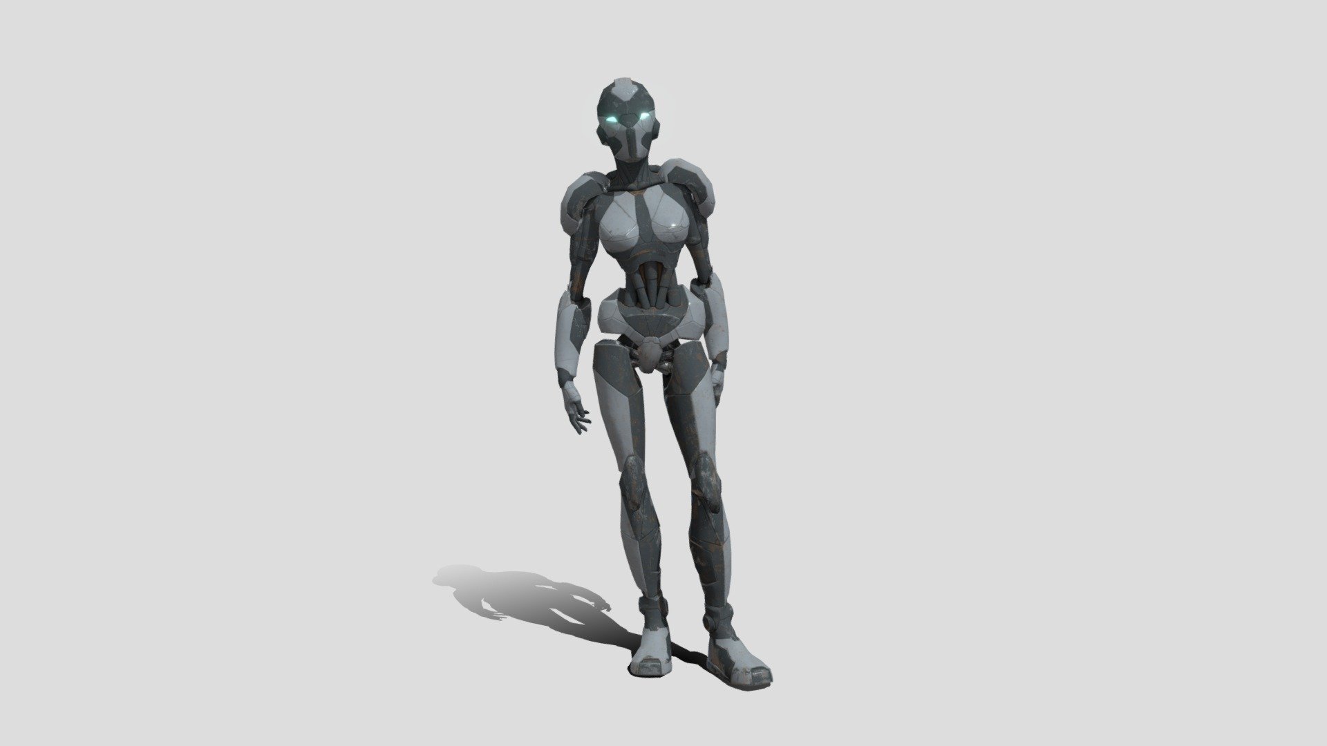 Fem Ai Sold02 Pose - 3D model by Los Bionicos Animation Studio (@losbionicos) [2d3972d] - Sketchfab