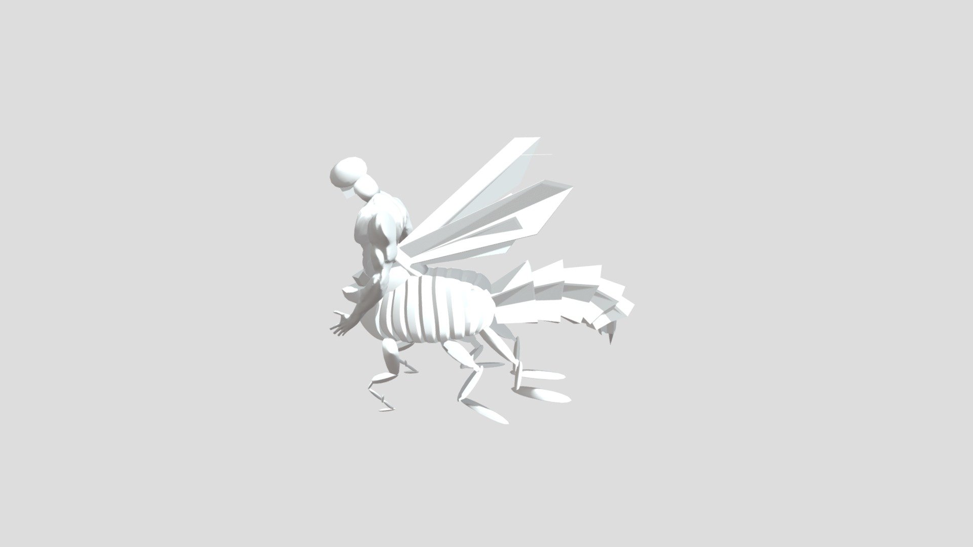 Insect Creature(With basic walk cycle) - 3D model by rohan.lini ...