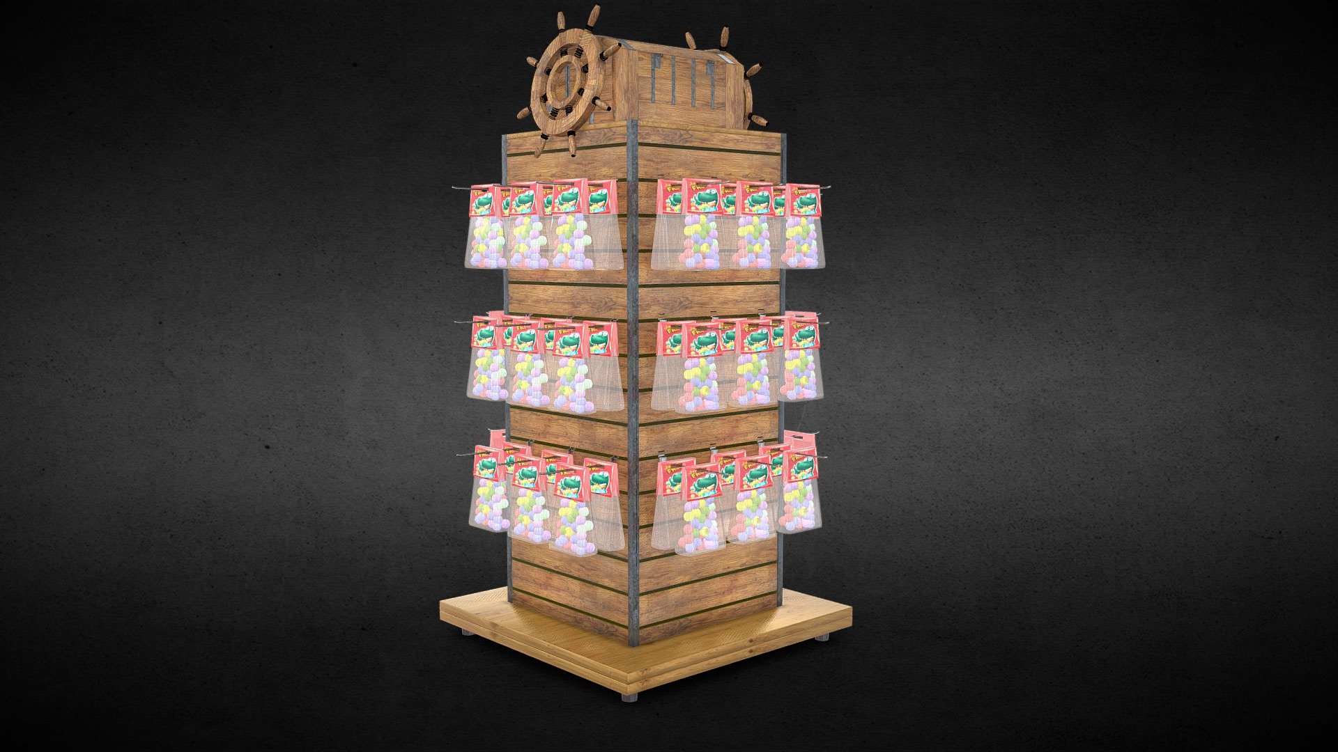 candy shelf - Buy Royalty Free 3D model by 3DGrom (@dizartoren ...