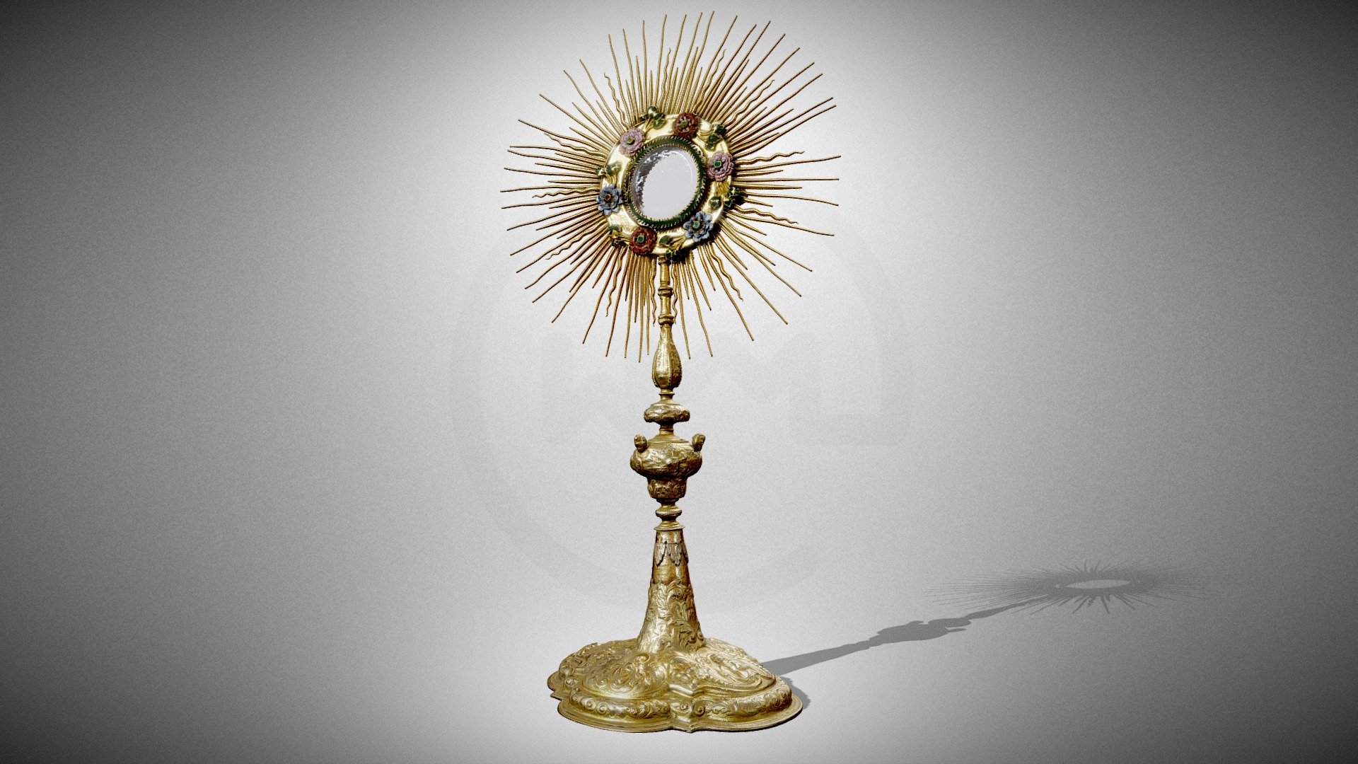 Monstrance - Download Free 3D model by Virtual Museums of Małopolska ...