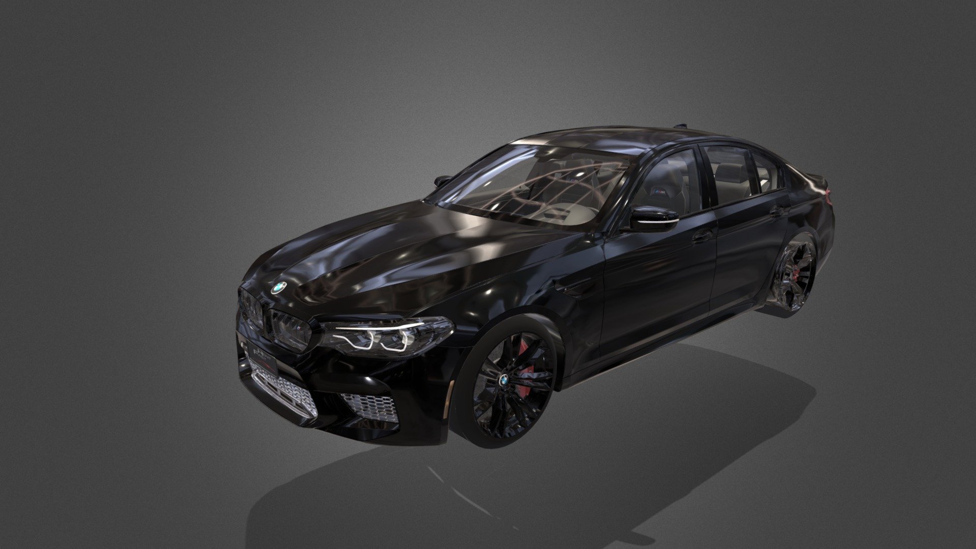 BMW M5 F90 for fiver User charlottte2 - 3D model by 3dcar_models [2d3c320] - Sketchfab