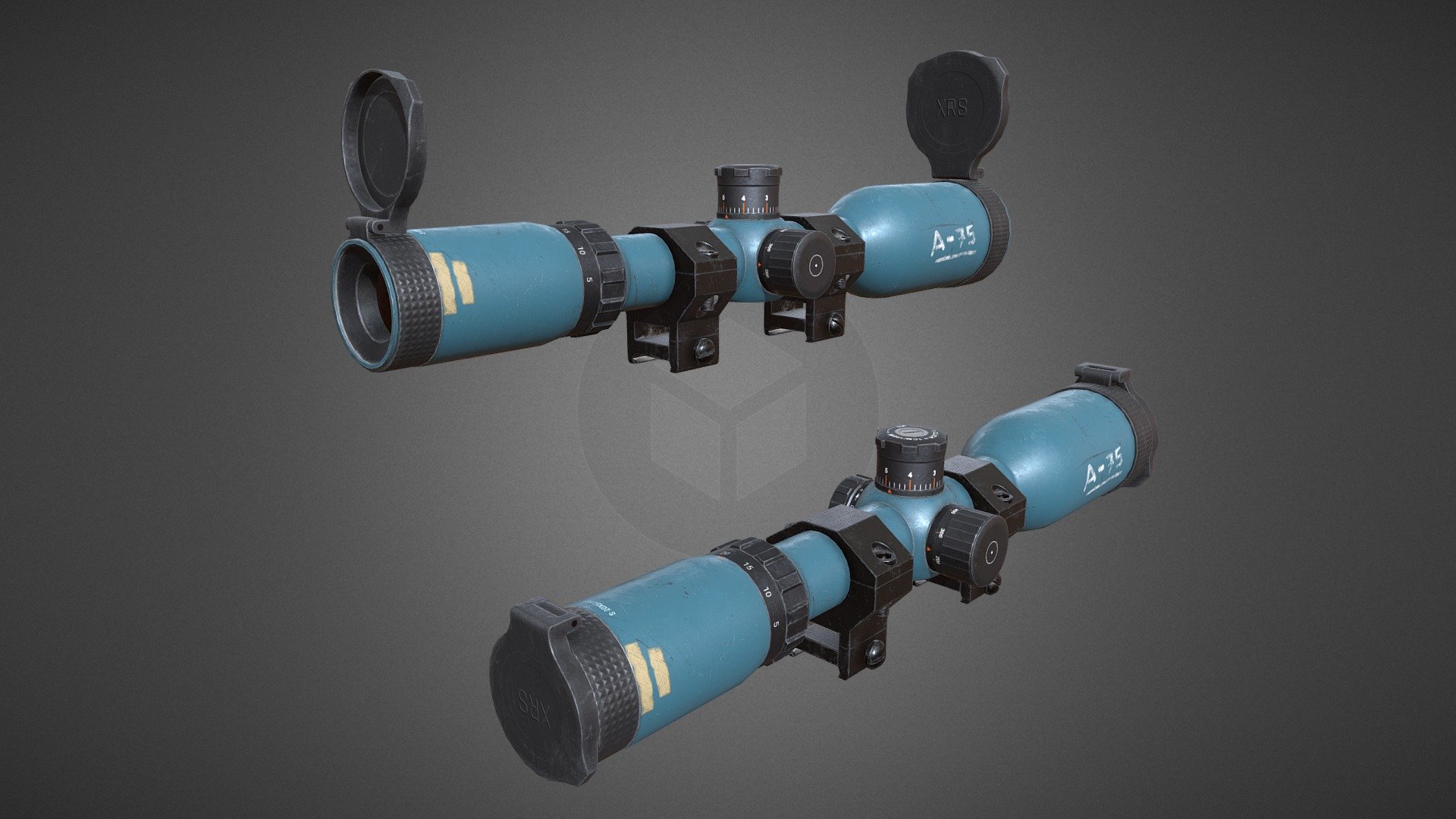 Rifle Scope - Buy Royalty Free 3D model by Emanuel (@thismanuel ...