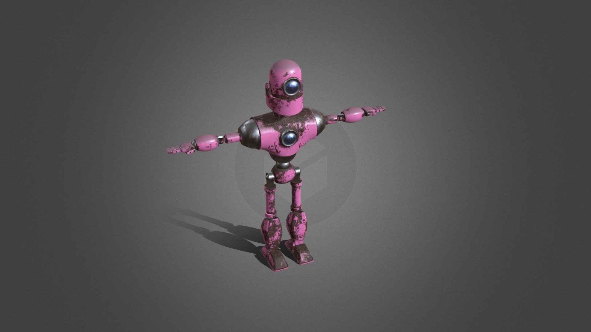 Cyclops Robot - 3D model by somguypc [2d3f8da] - Sketchfab