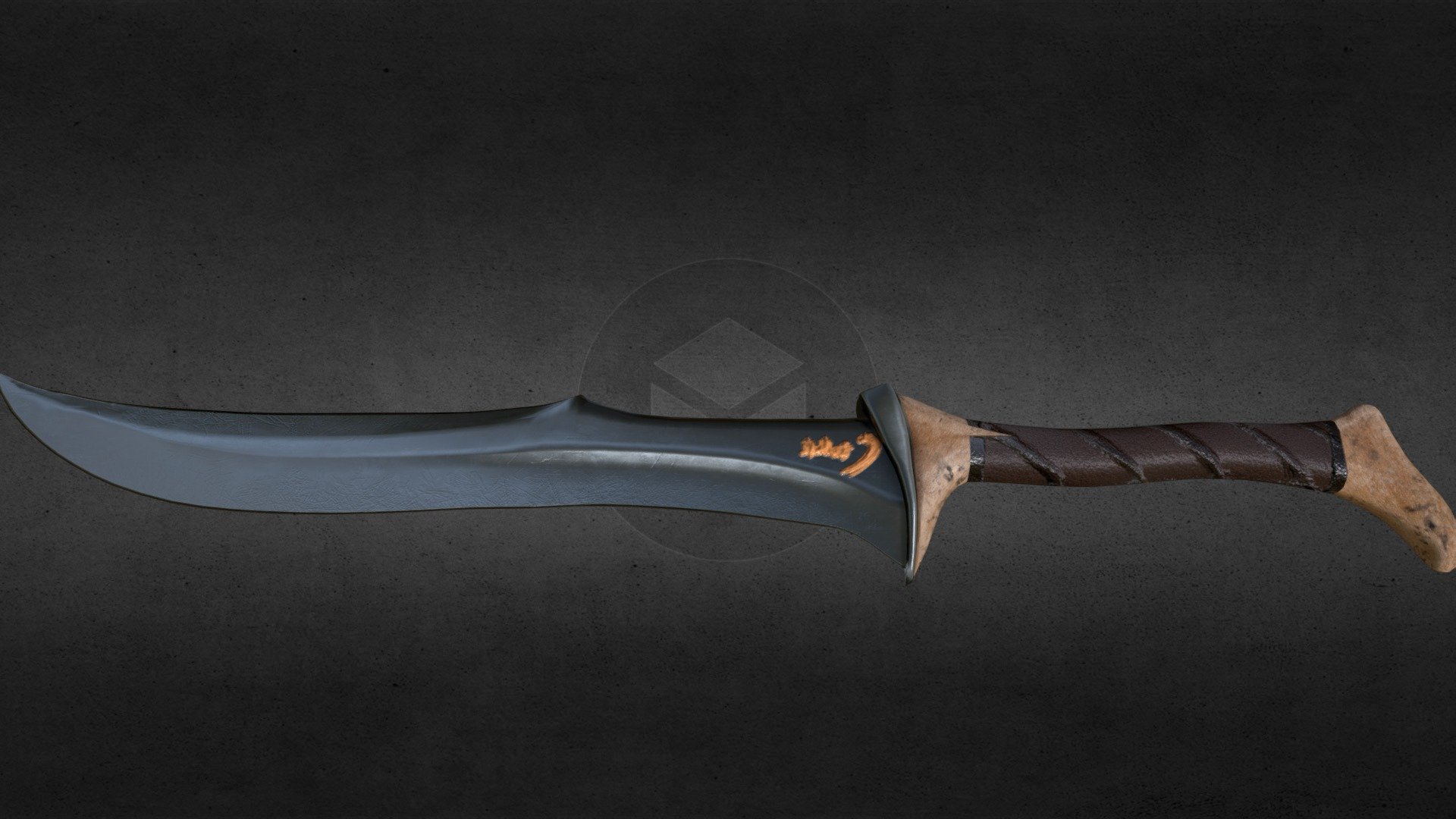 Sword Textured - Download Free 3D model by s4306270 [2d3f999] - Sketchfab