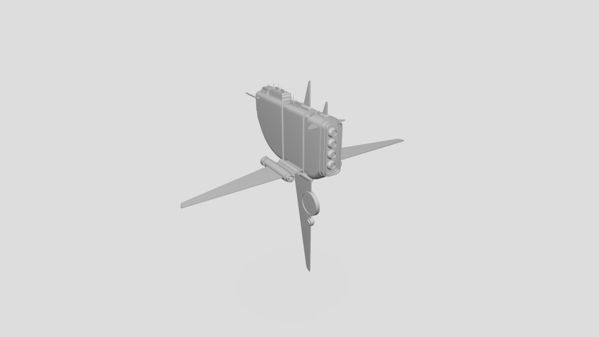 Ironclad Cruiser - Download Free 3D model by aksels [2d4118e] - Sketchfab