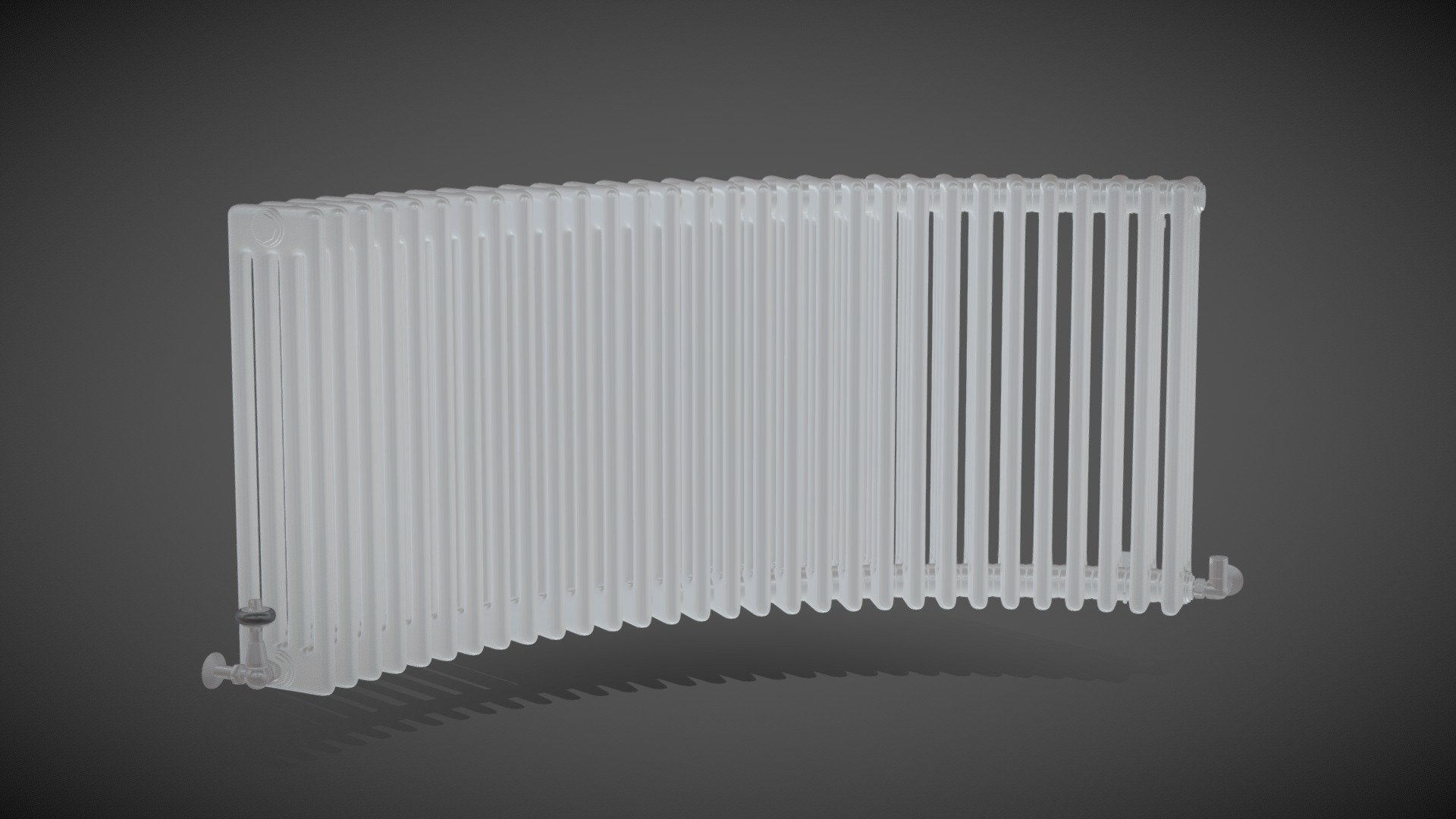 Nordic 3 Column Horizontal - Curved - 3D model by MG Design UK ...