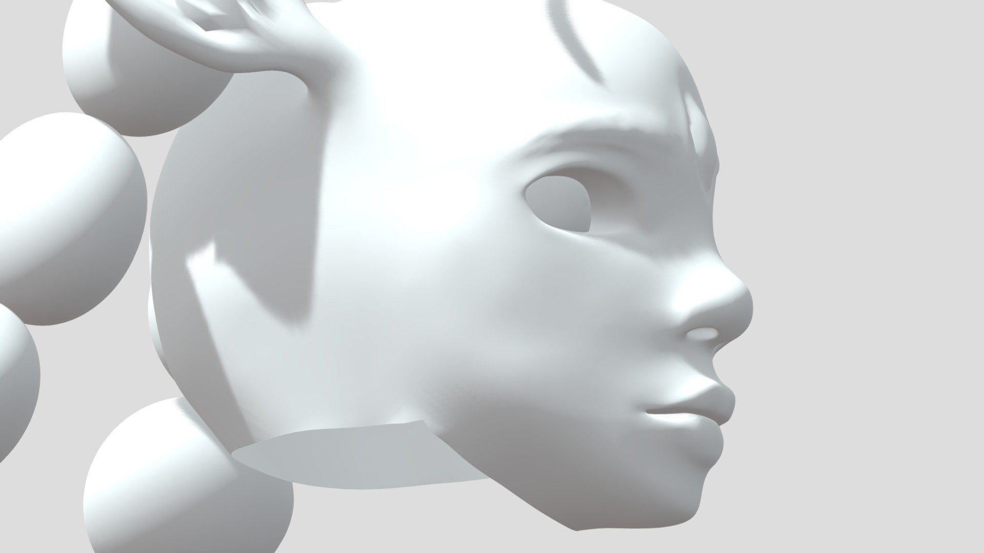 Face - 3D model by alesantamaria [2d4261e] - Sketchfab