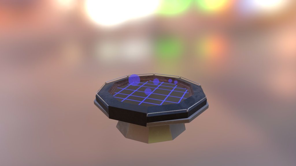 Holographic Table - 3D model by shane.cosgrave [2d446f8] - Sketchfab