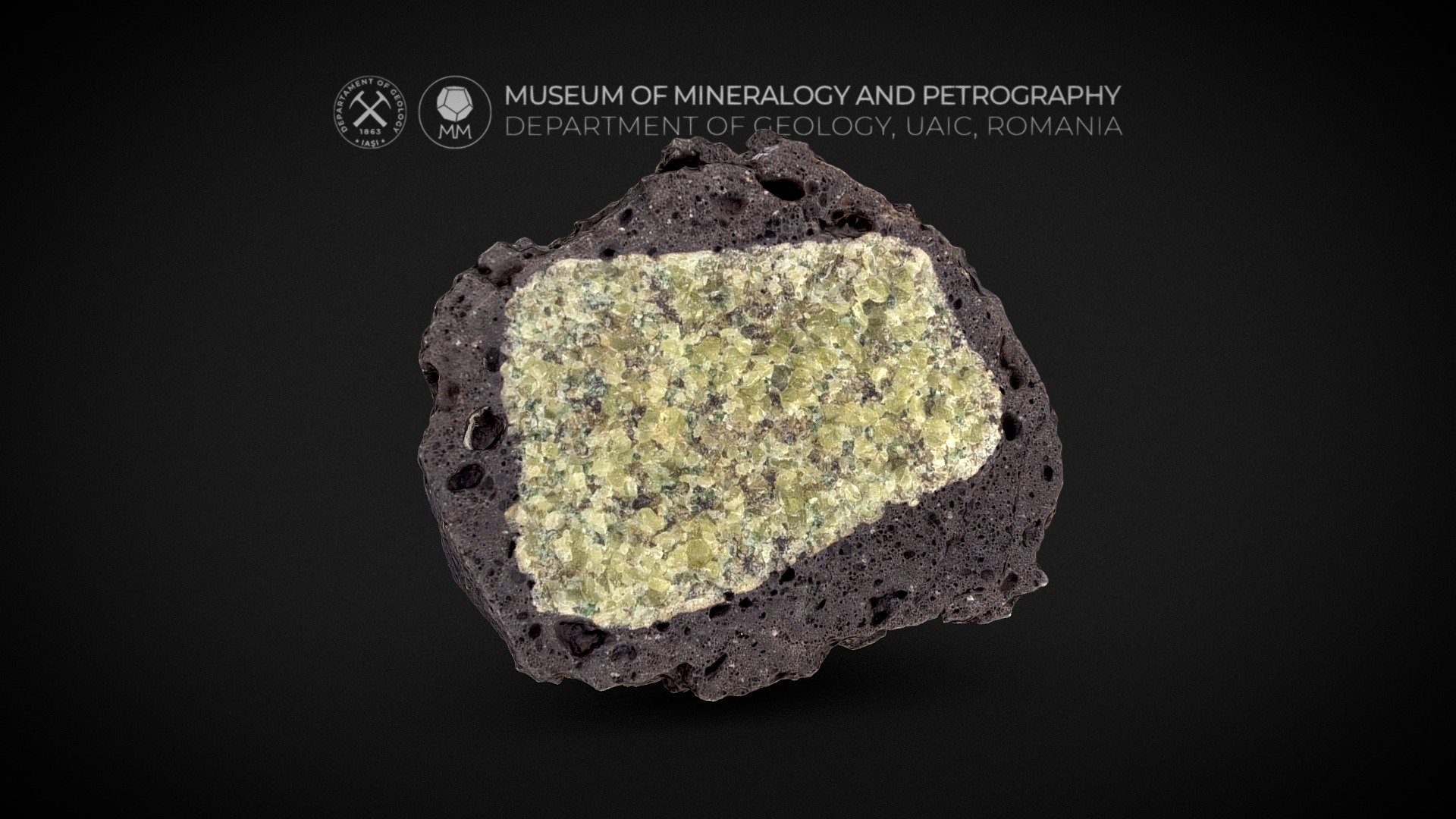 X is for Xenolith rock - 3D model by Museum of Mineralogy and ...