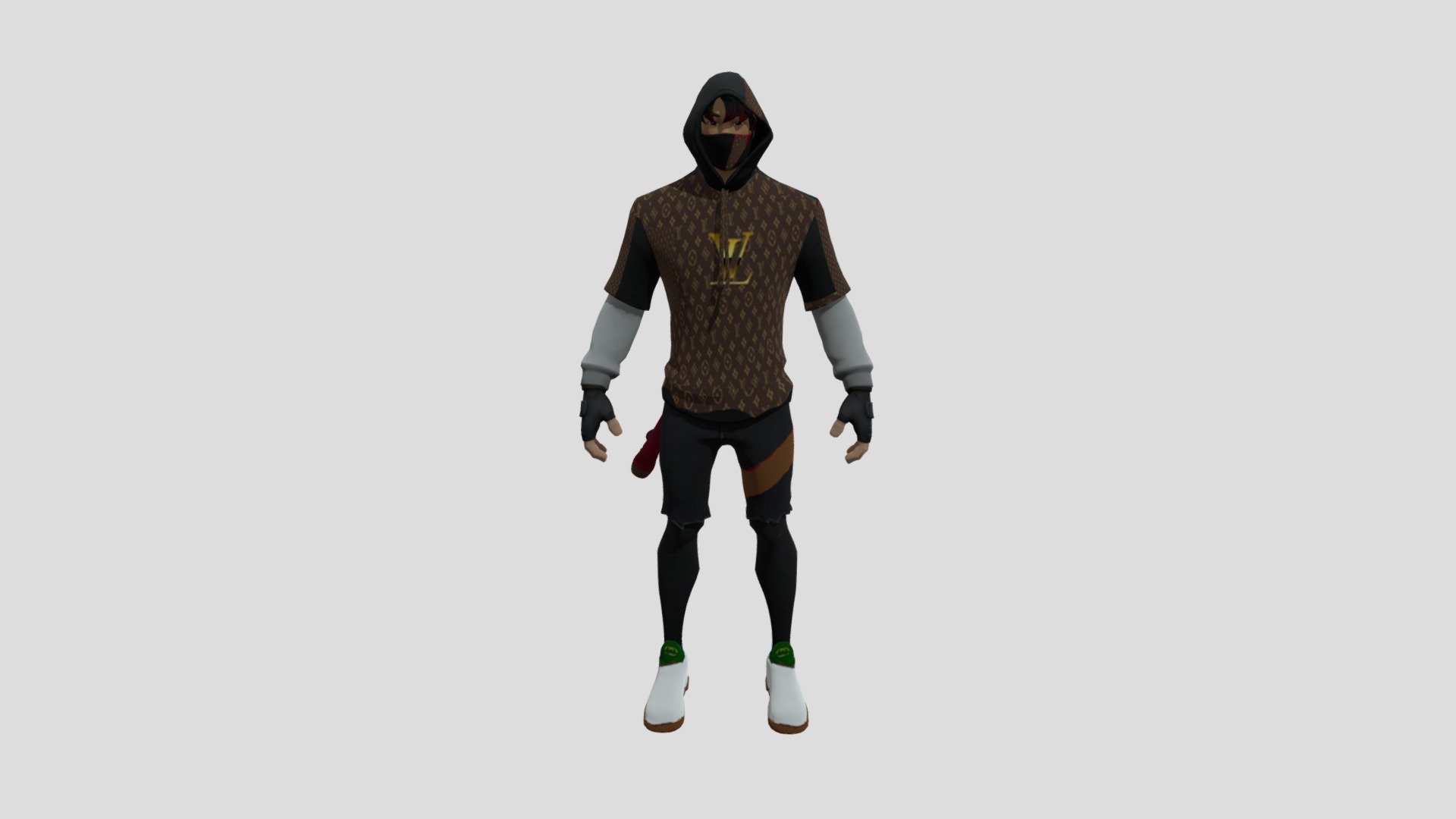 Ikonik custume skin - Download Free 3D model by FireFlyYTPlsSub ...
