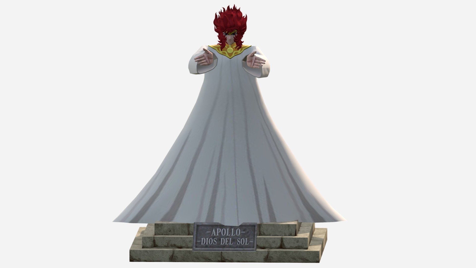 Apollo dios del Sol - Download Free 3D model by RaulV2 [2d46ed5 ...