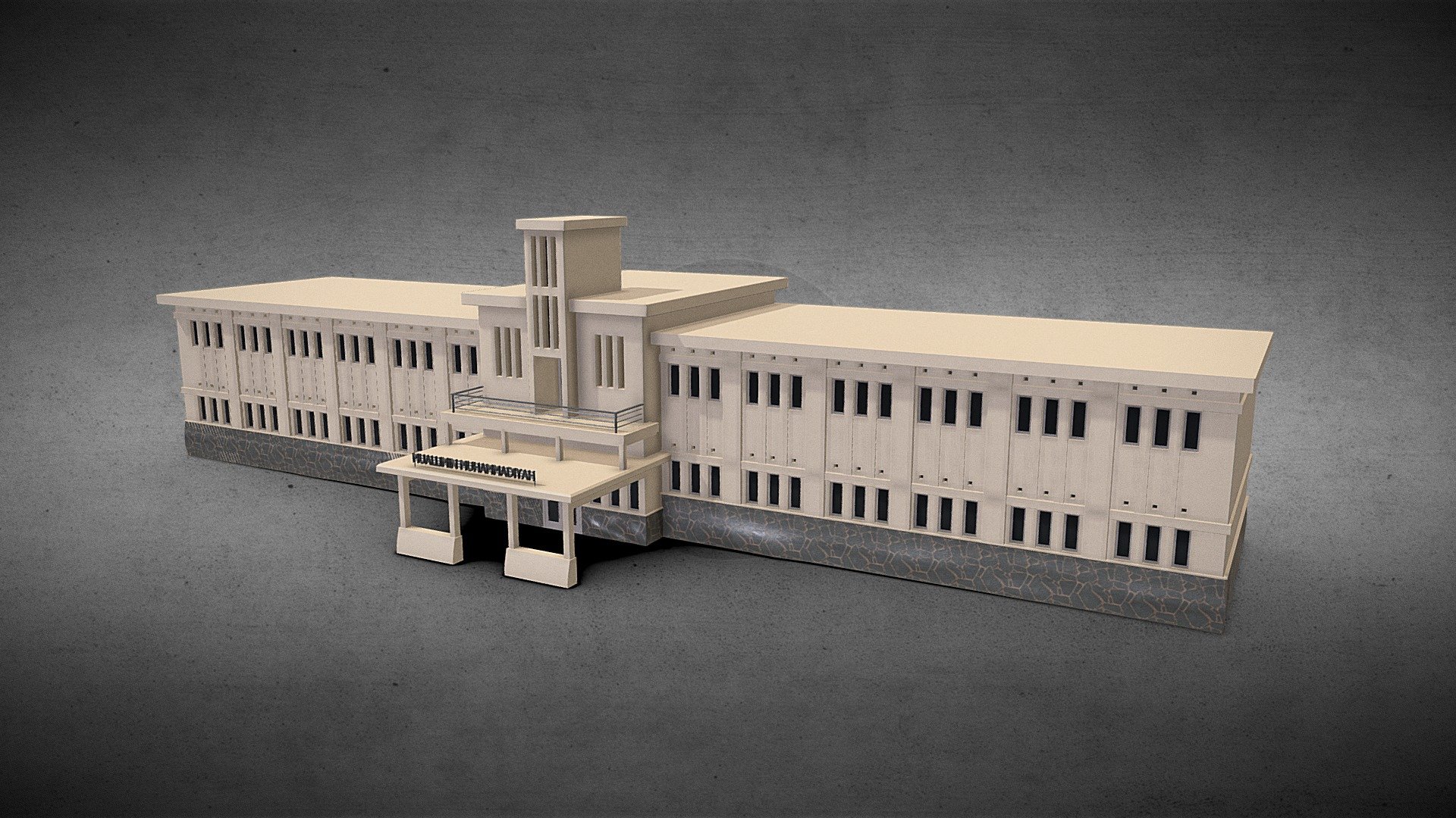 Old Vintage School - Buy Royalty Free 3D model by Naudaff3D [2d47052 ...