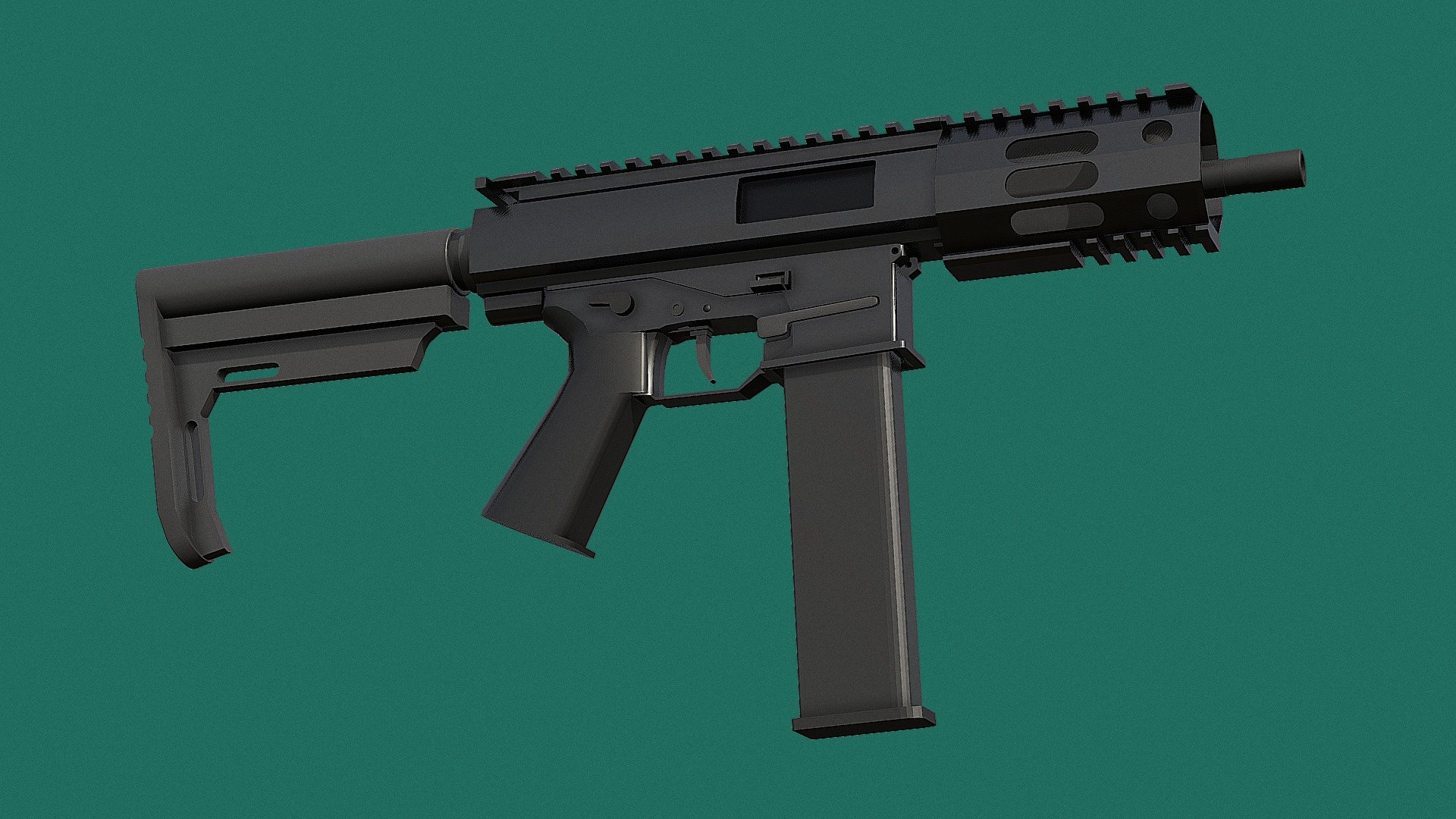 B&T SMG - 3D model by momsboxtv [2d47a8b] - Sketchfab