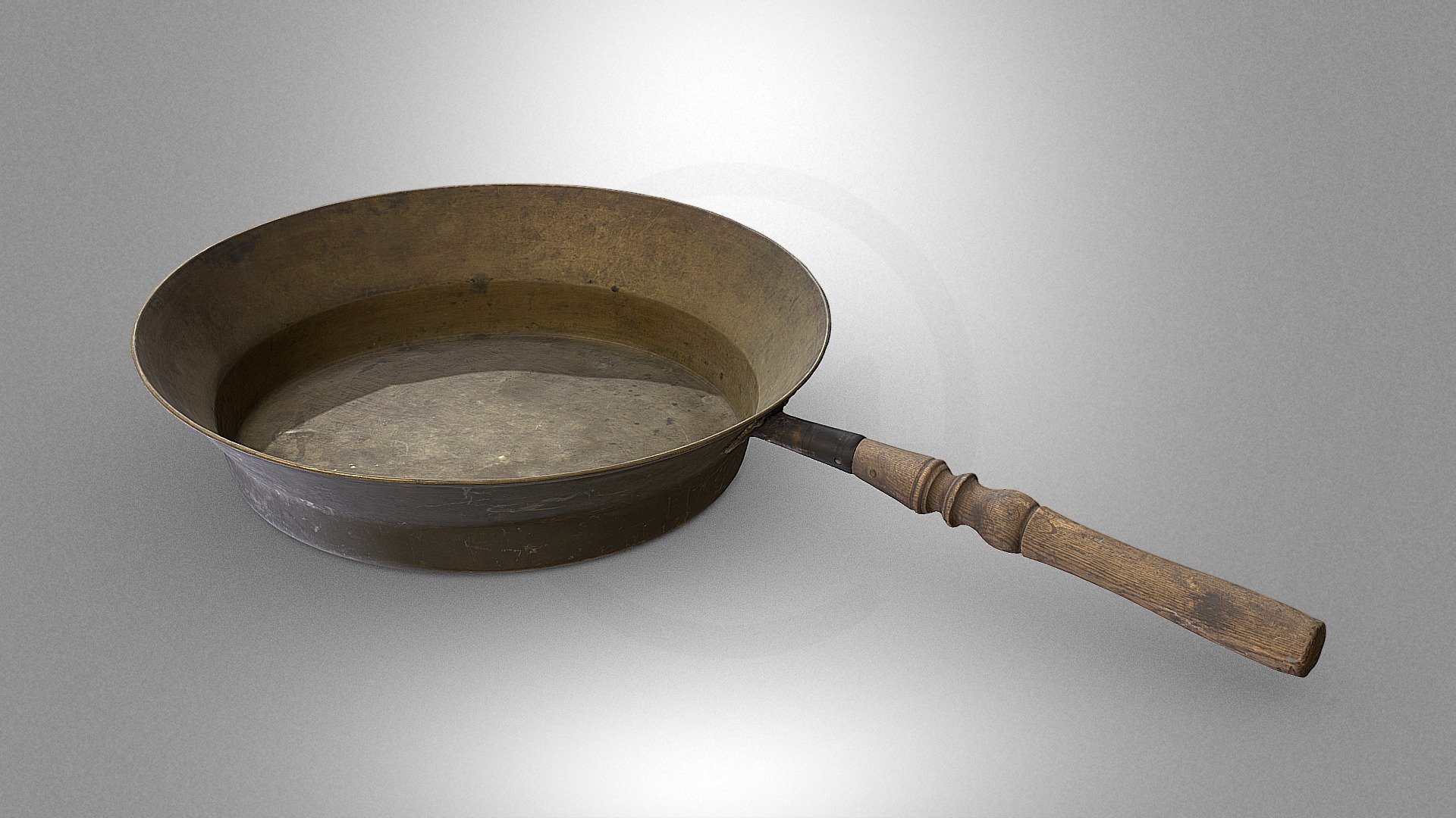 Frying pan - Download Free 3D model by Virtual Museums of Małopolska ...