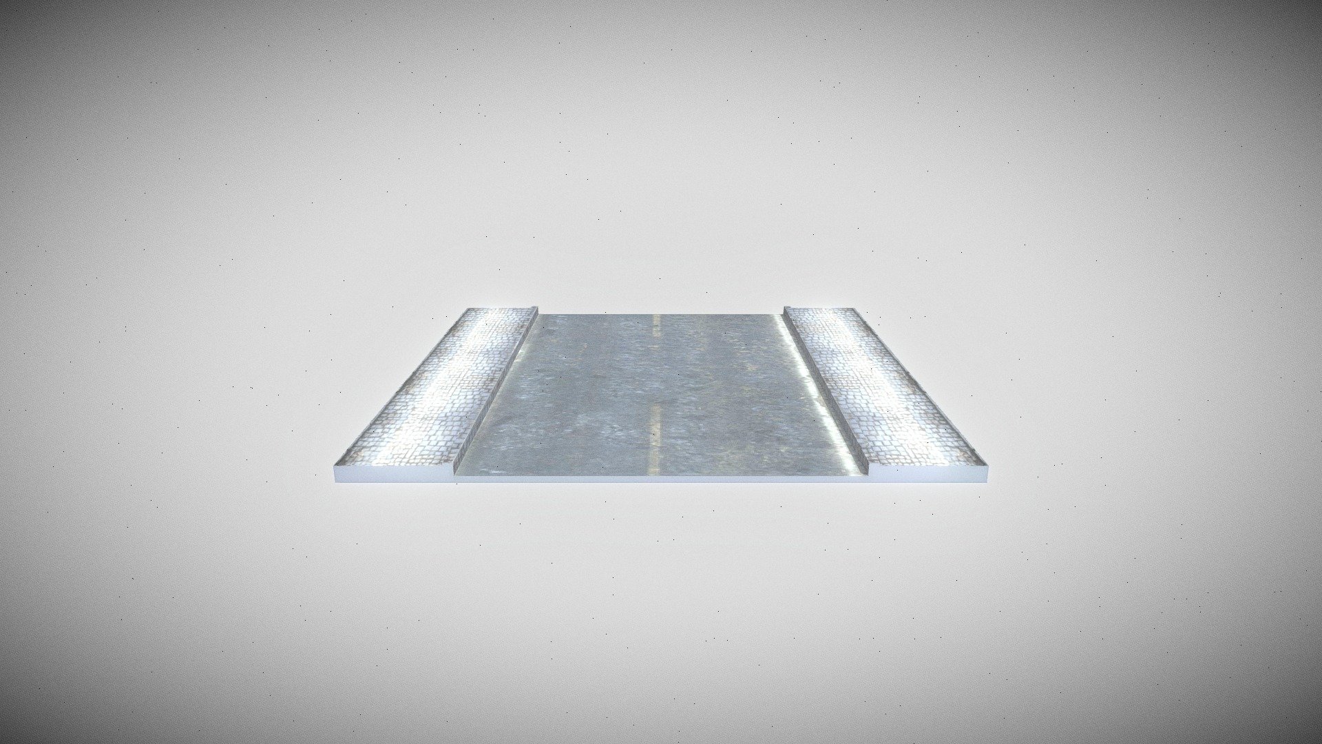 Low poly Psx Road - Download Free 3D model by SaukrDev [2d49d57 ...