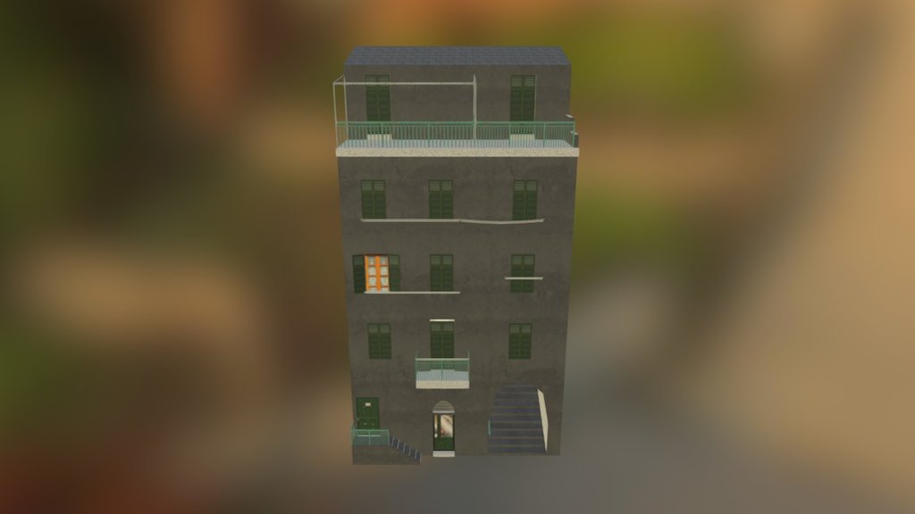 1DAE18 Jeroen Wyns HouseB - 3D model by Jeroen.wyns [2d4a3fe] - Sketchfab