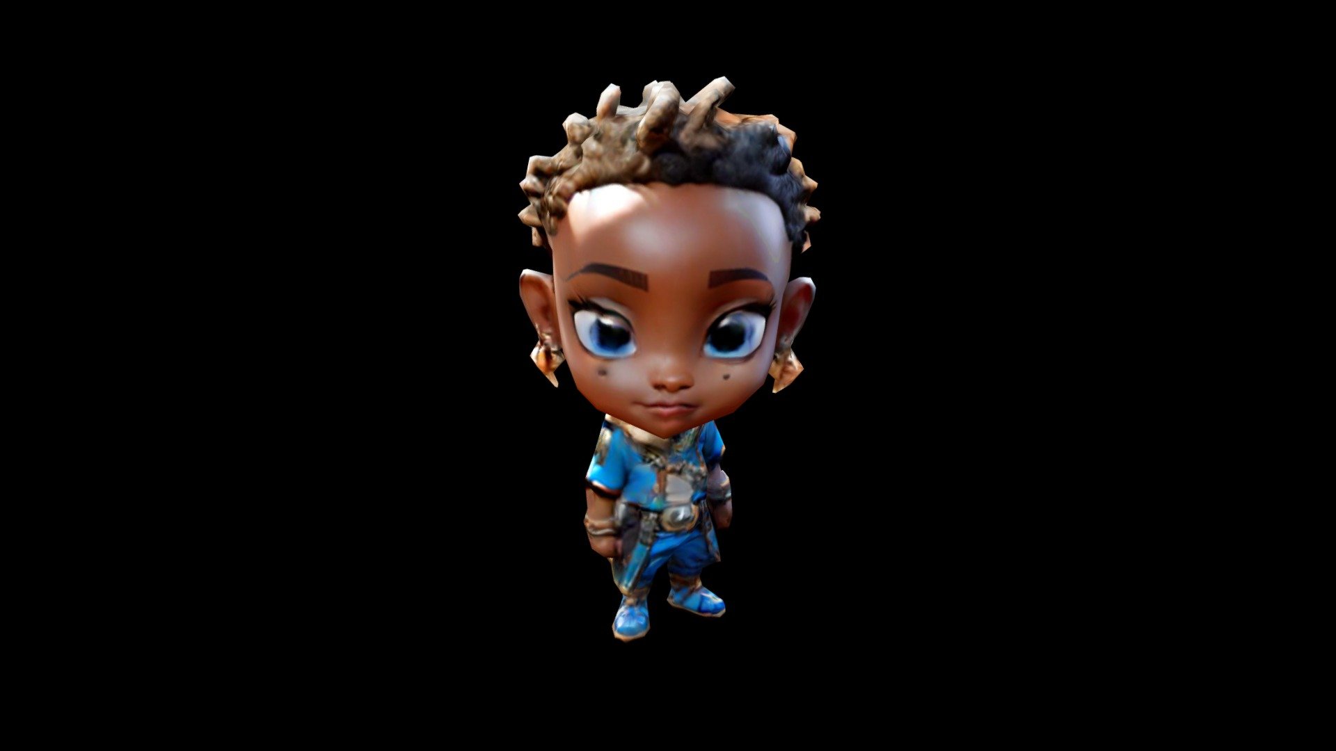 Video game character from the game "Descendants - Download Free 3D ...
