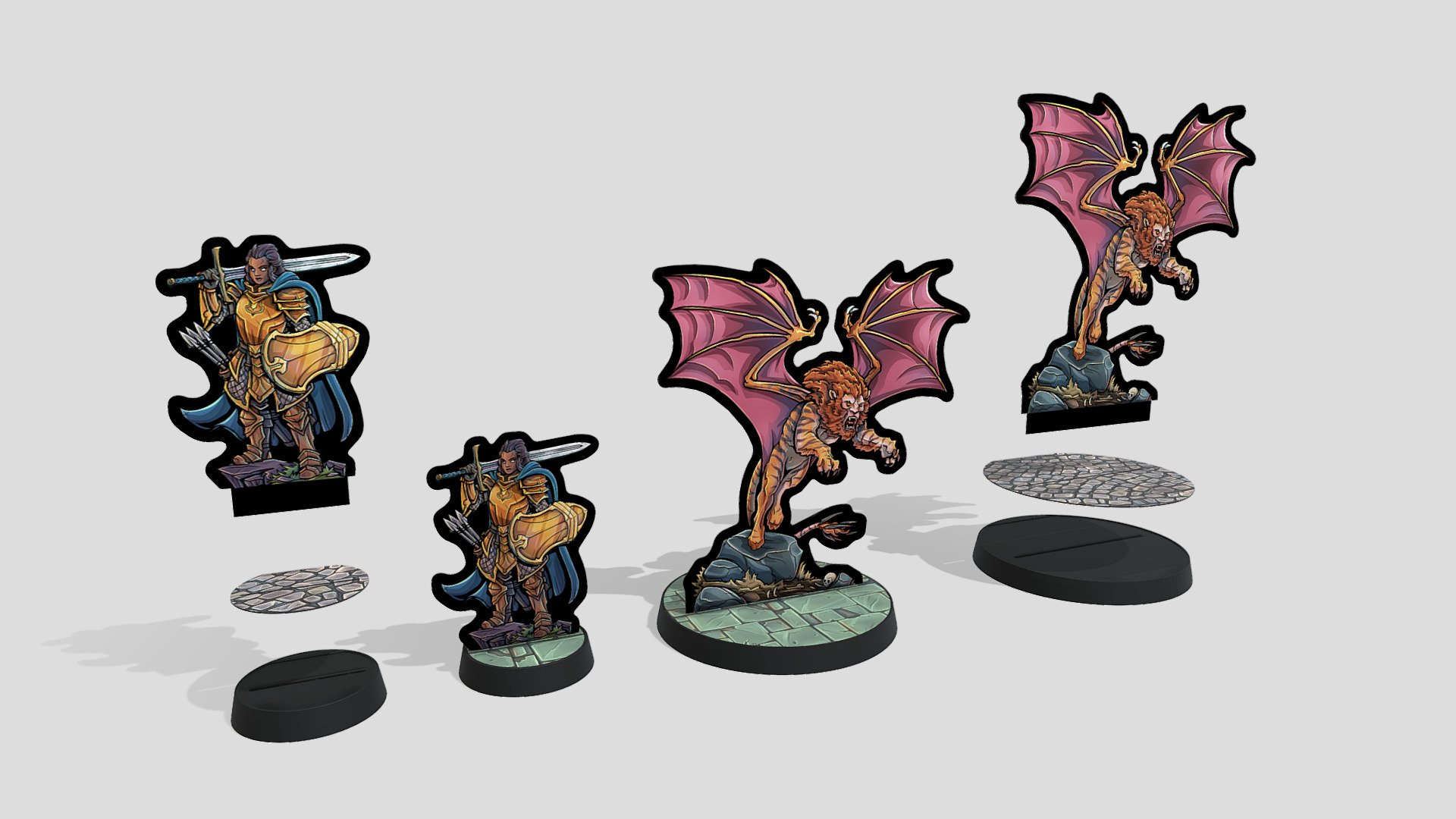 Vault of Mini Things - Standee Examples 1 - 3D model by ...