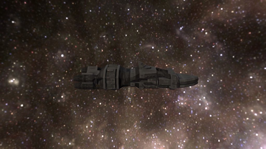 Capital Ship - 3D model by 8472 [2d4c851] - Sketchfab