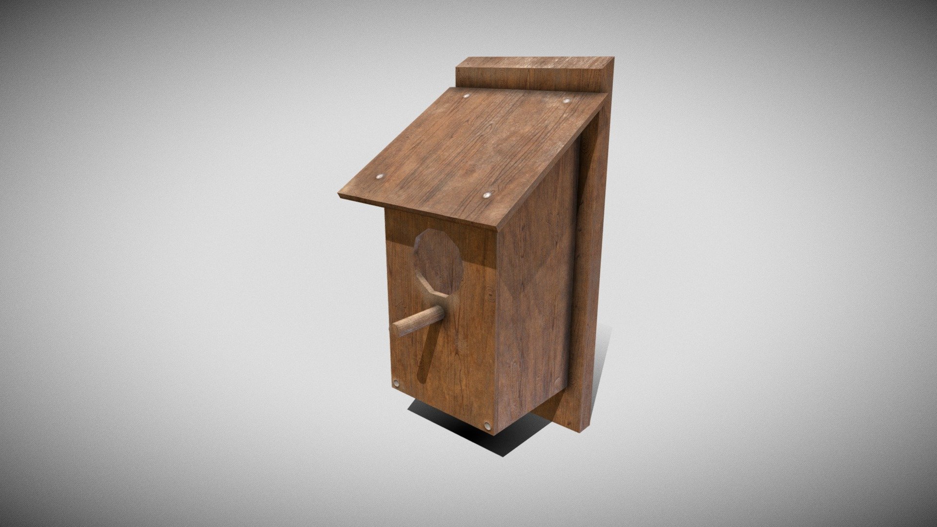 Bird House | Game Ready - Buy Royalty Free 3D model by Gest.lt (@gestLT ...