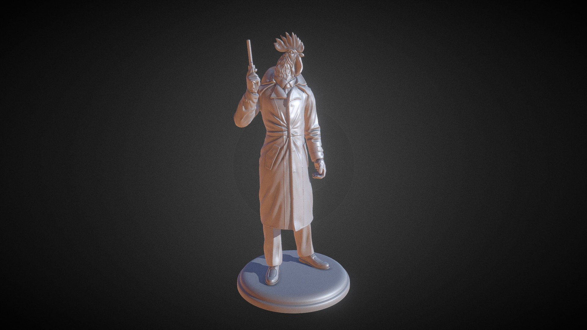 Chickenpolice - Sonny - 3D model by darklight [2d4e798] - Sketchfab
