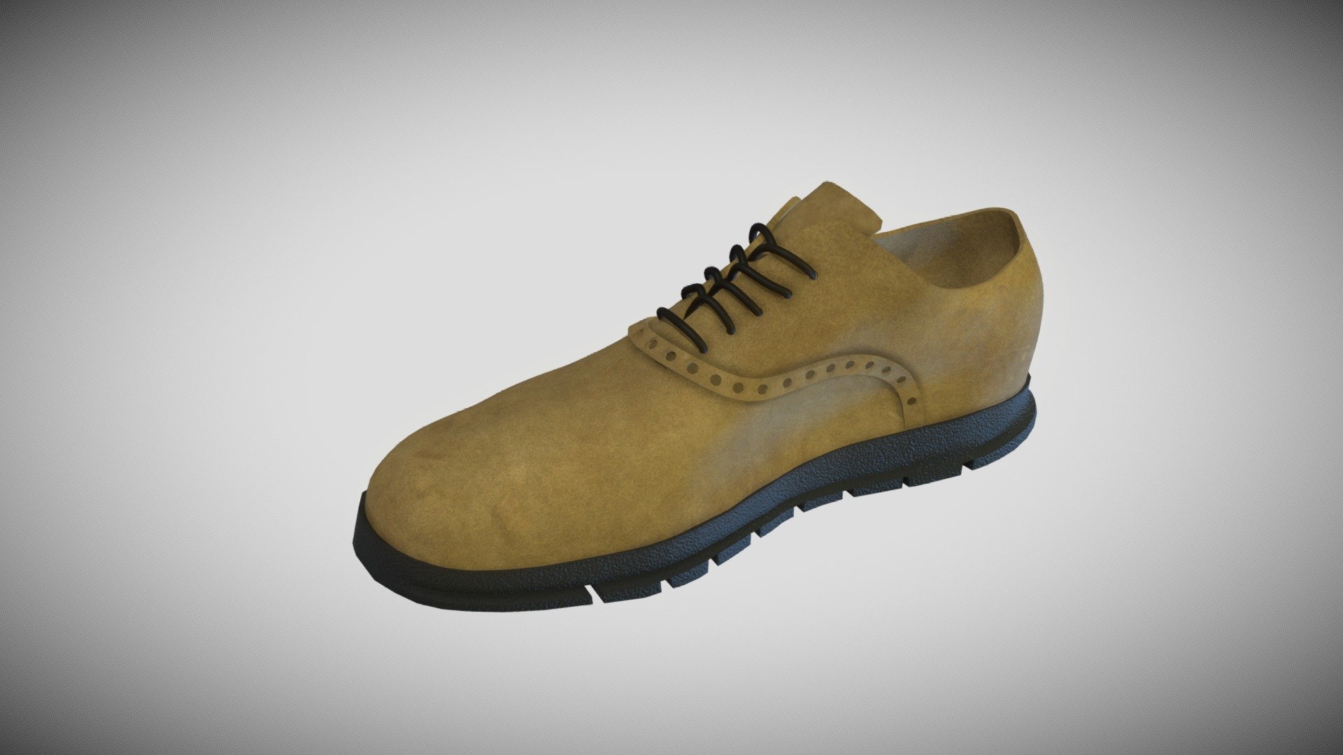 Fashion Man Shoe - Download Free 3D model by bakhaCG [2d4eac2] - Sketchfab