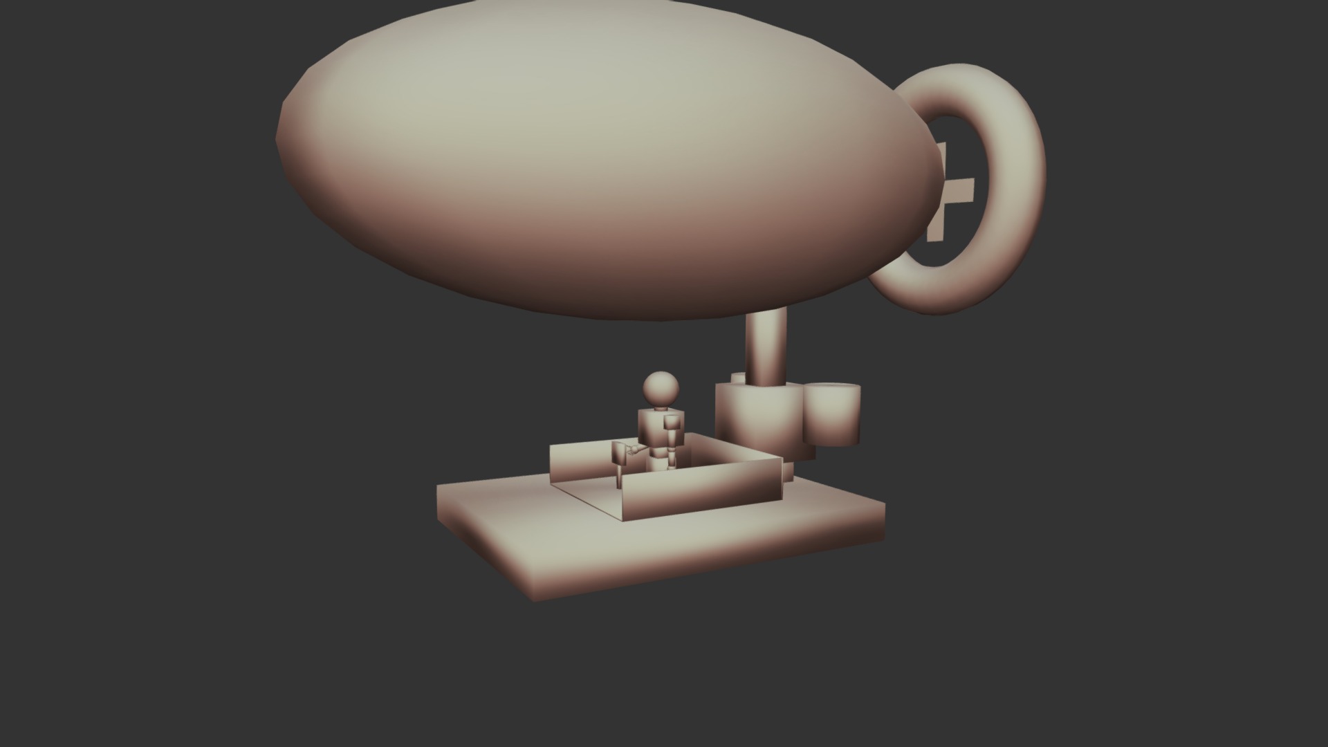Primitive practice - 3D model by fismine [2d50df1] - Sketchfab
