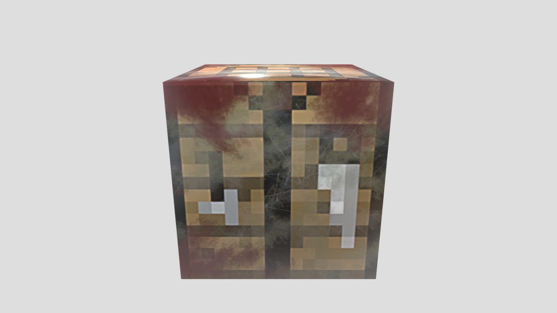 minecraft crafting table but bloody - Download Free 3D model by ...