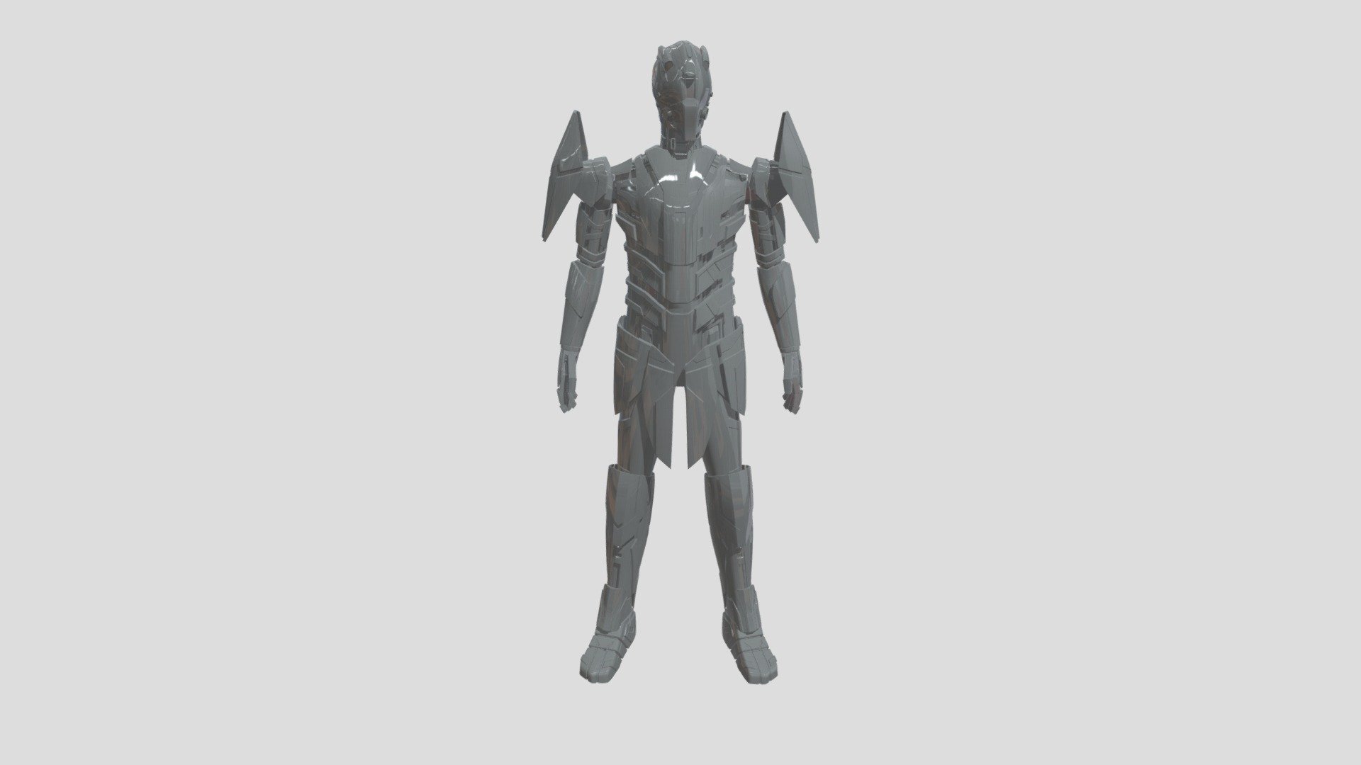 Robot T-1 - 3D model by kenfok1111 [2d5188b] - Sketchfab