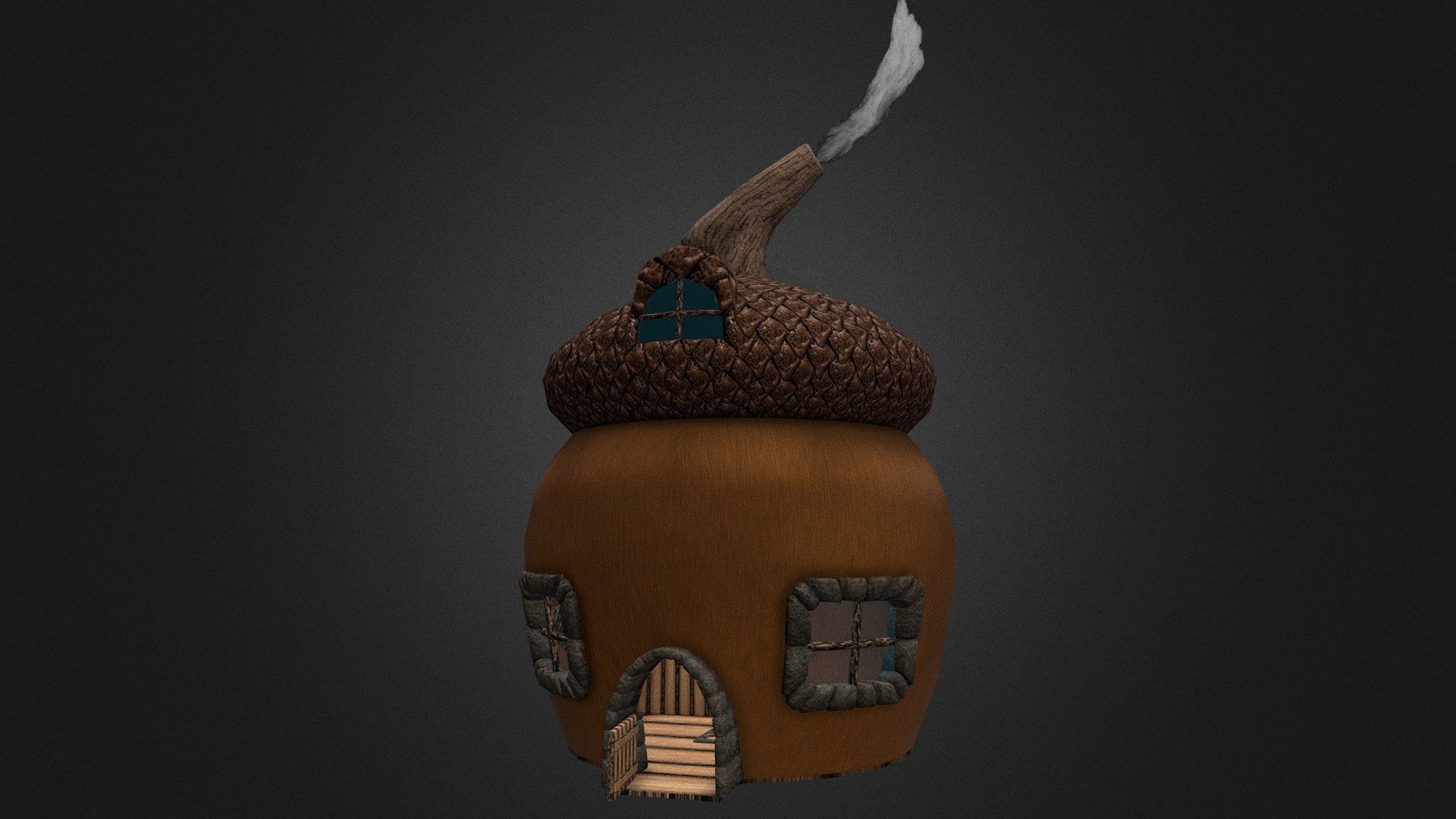 Acorn House - Buy Royalty Free 3D model by Milantique Store (@lawlordp ...