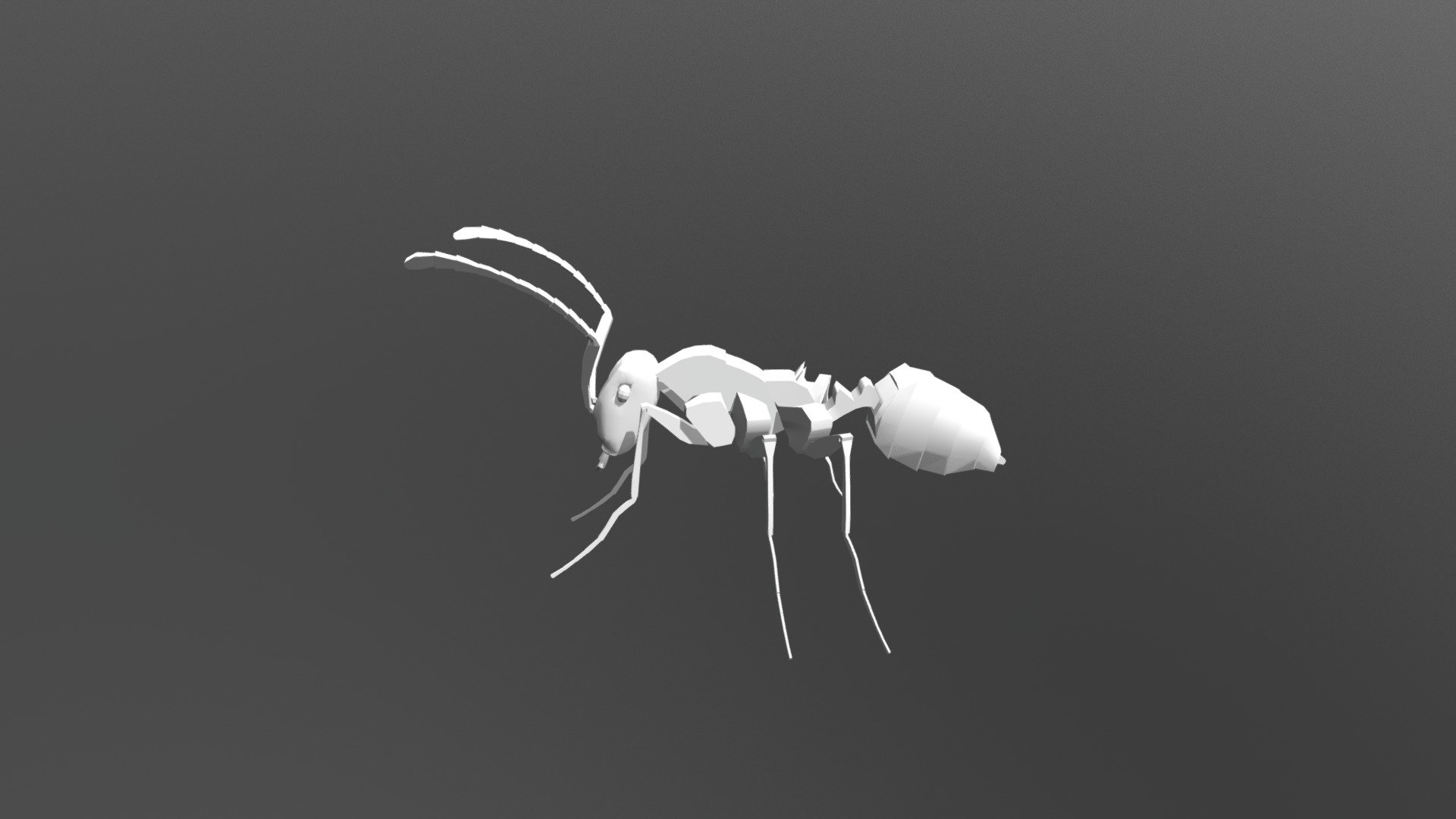 Fourmi - 3D model by Arturo (@Akme) [2d534a8] - Sketchfab