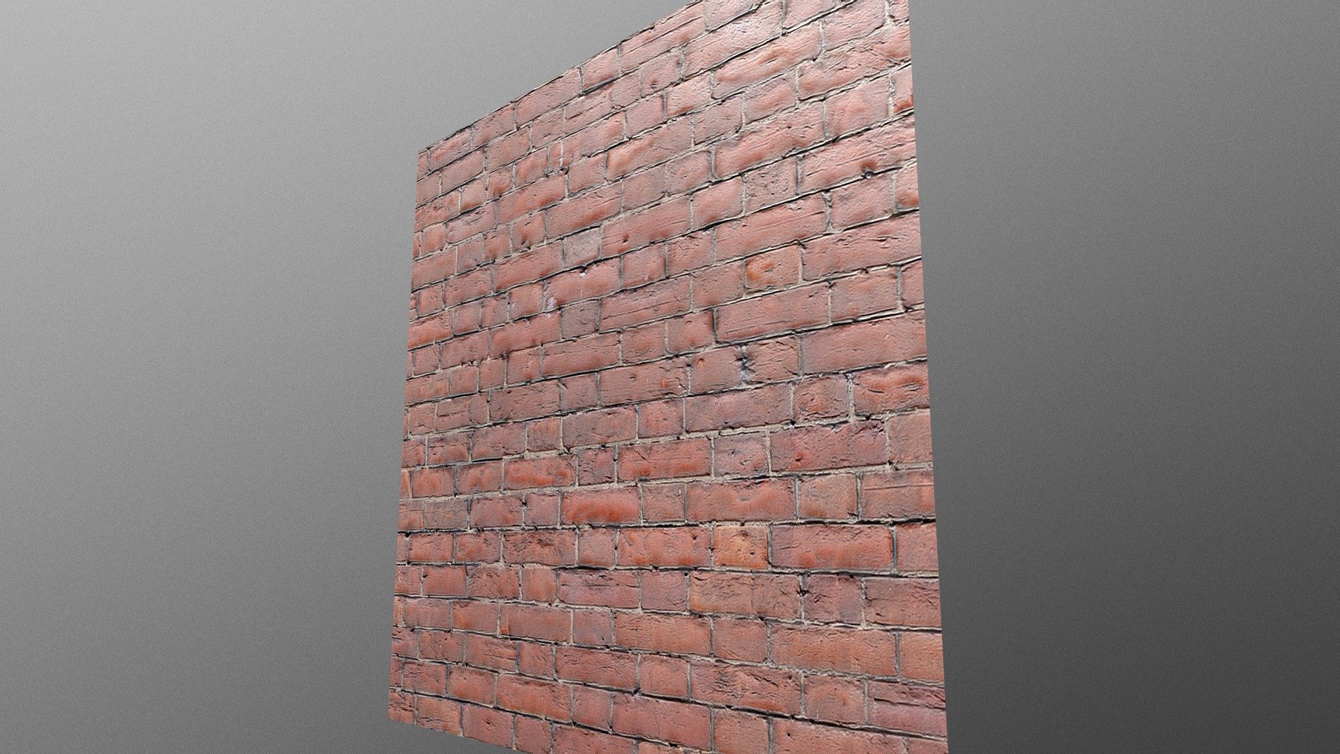 Brick Wall - 3D model by bl1tzkriegx [2d53f74] - Sketchfab