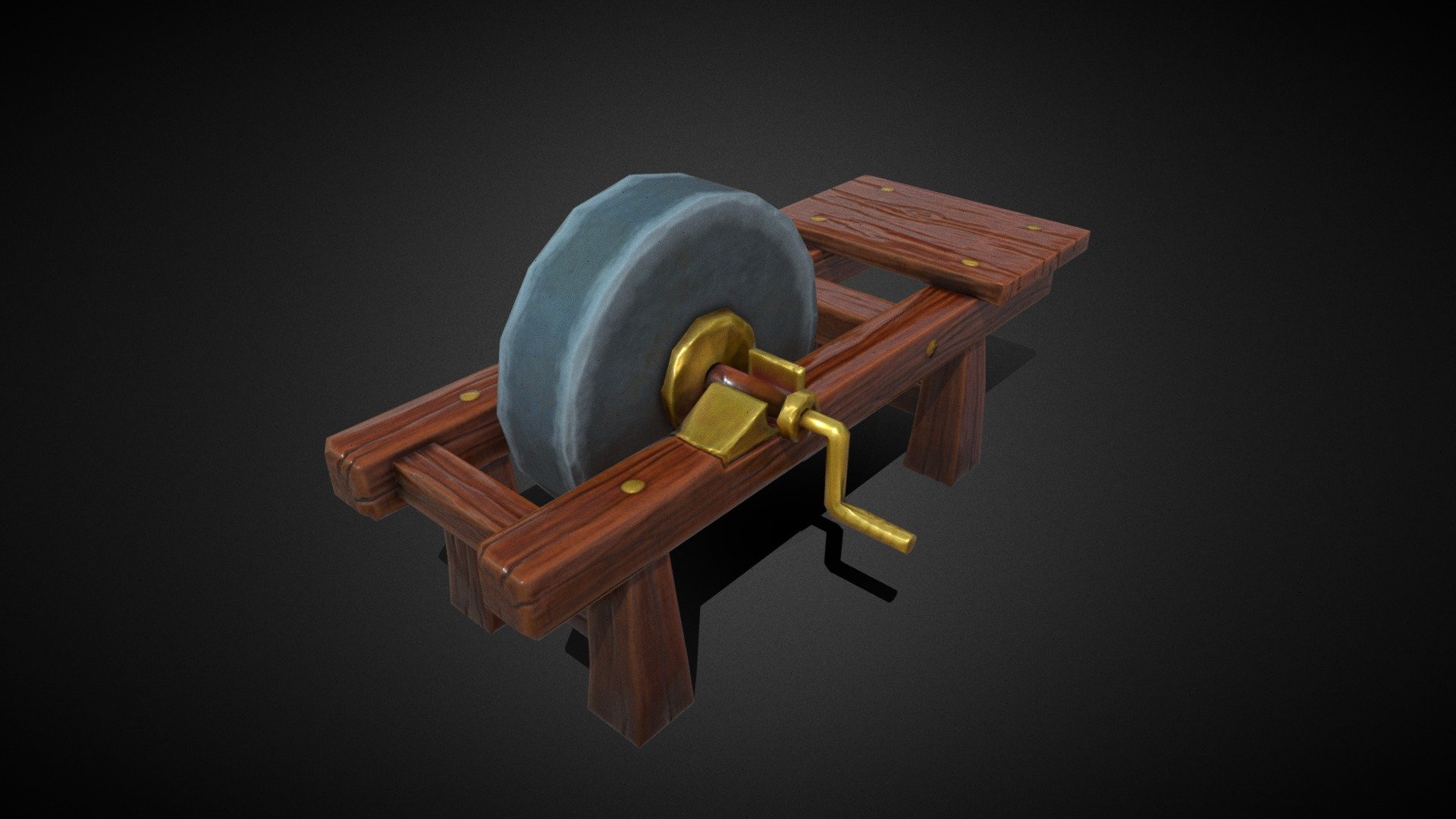 Grindstone Stylized - 3D model by gcomrade98 [2d55431] - Sketchfab