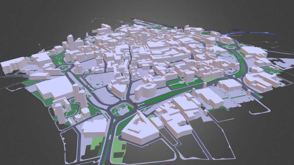 Citycentre - 3D model by Elle_R [2d55676] - Sketchfab