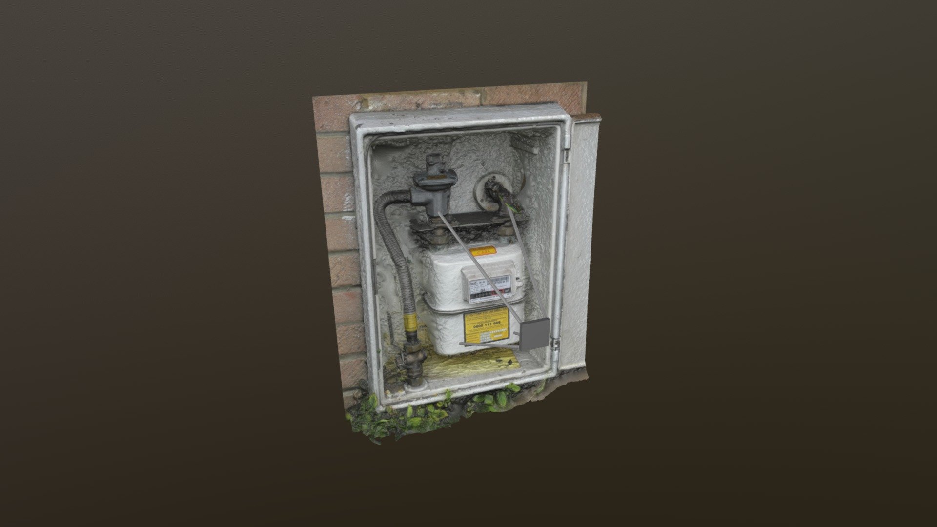 GasMeter01 - 3D model by simondlambert [2d55896] - Sketchfab
