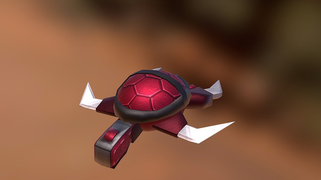 Iron Turtle - 3D model by Maxx (@wexx) [2d567f0] - Sketchfab