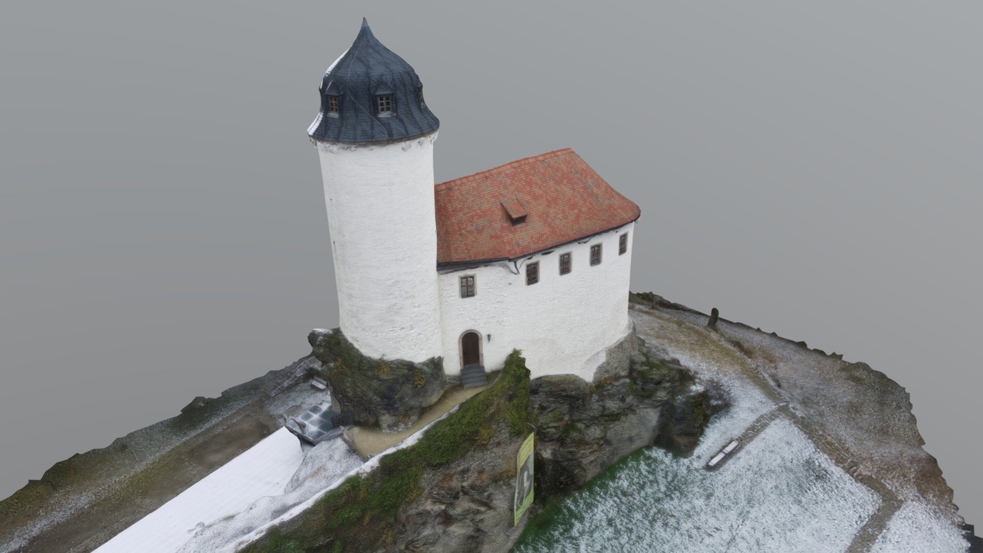 Burg Rabenstein (Chemnitz) - Download Free 3D model by Michel Hilbert ...