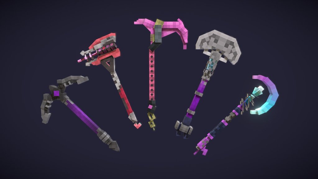 Weapons - A 3D model collection by IBARYSTA - Sketchfab