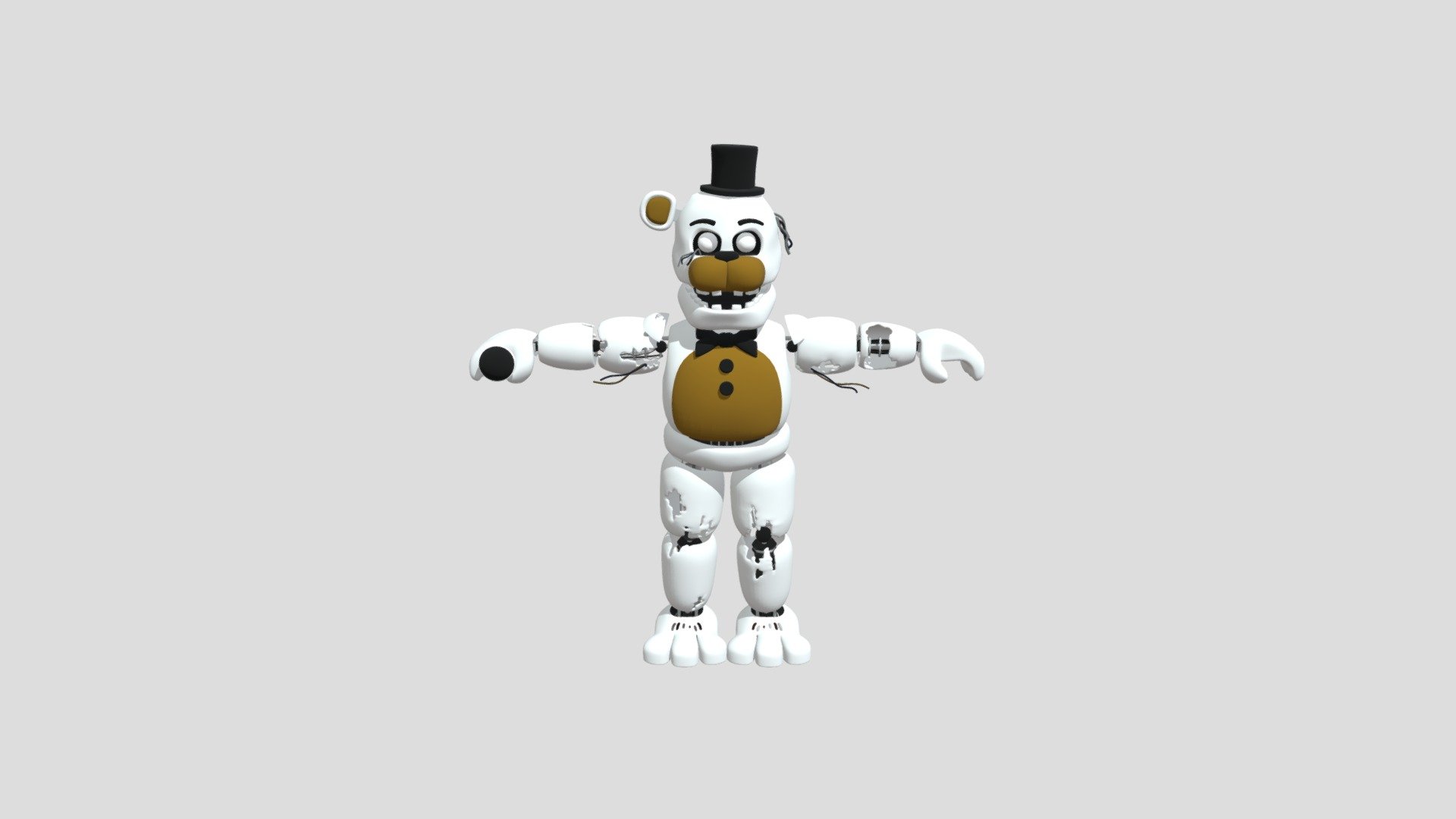 WG Freddy A - Download Free 3D model by _DrDze_ [2d5abdc] - Sketchfab