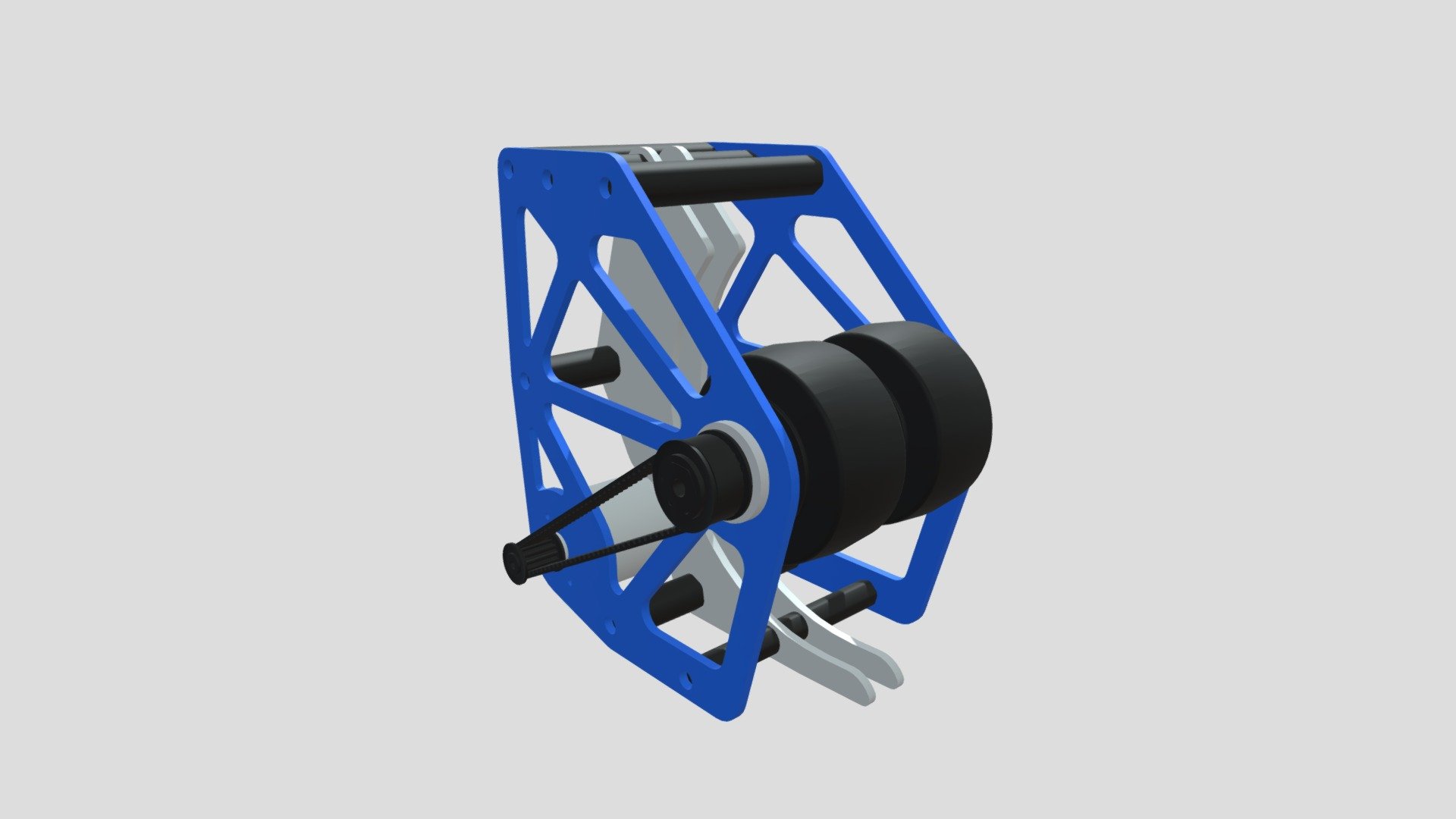 Flywheel Ball Launcher - 3D model by ftf841 [2d5b5fb] - Sketchfab