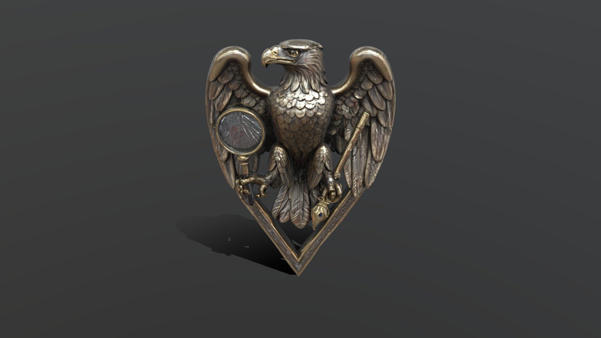Eagle Emblem - Download Free 3D model by ghostmachinesing [2d5e334 ...
